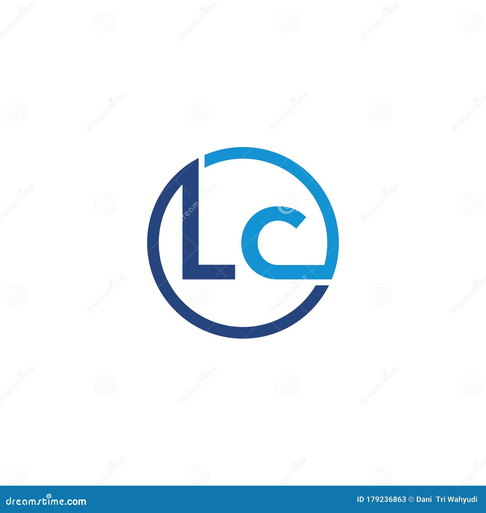 LC Letter Logo Icon Design Template Elements Stock Vector ...