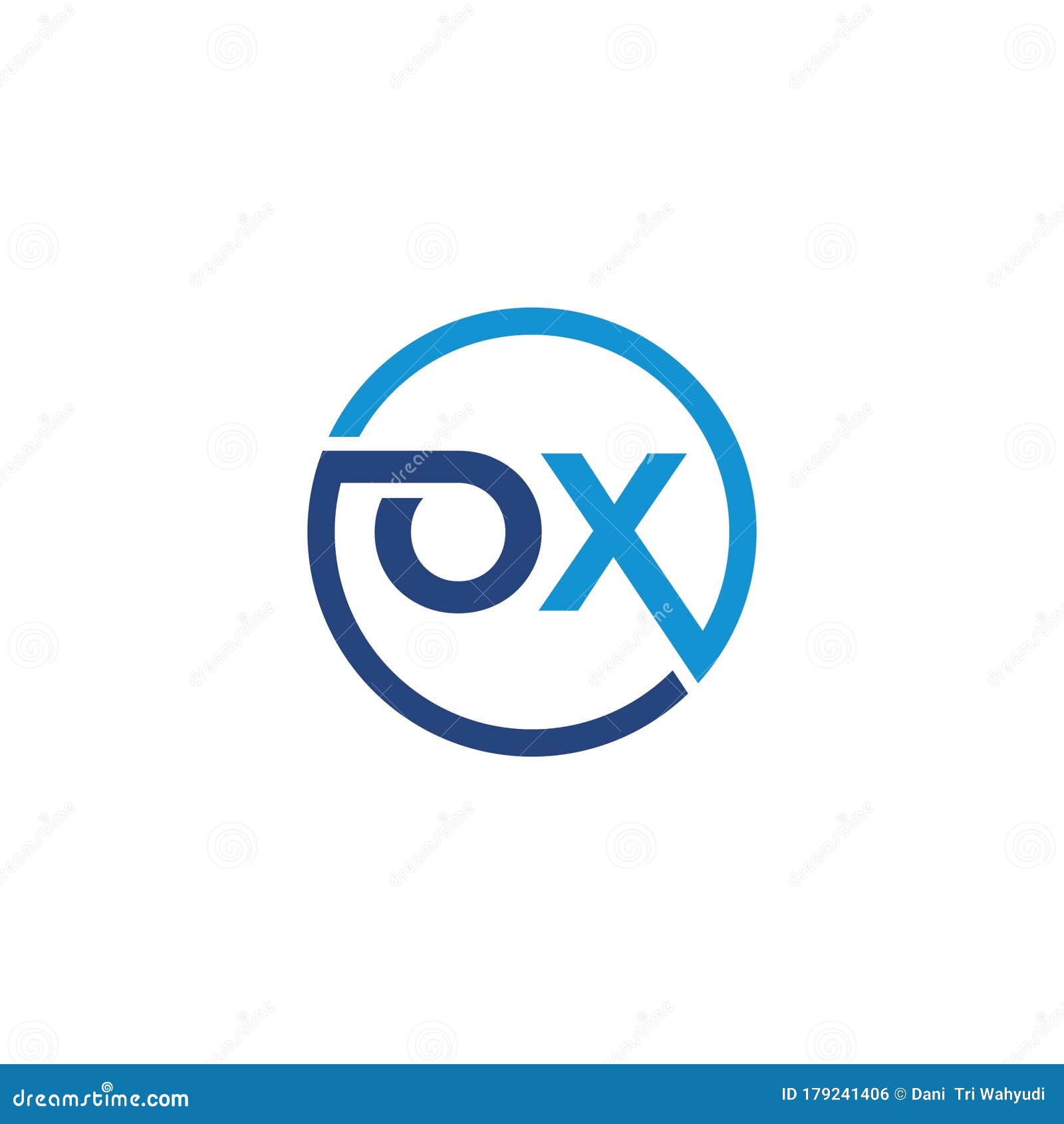 OX Letter Logo Icon Design Template Elements Stock Vector ...