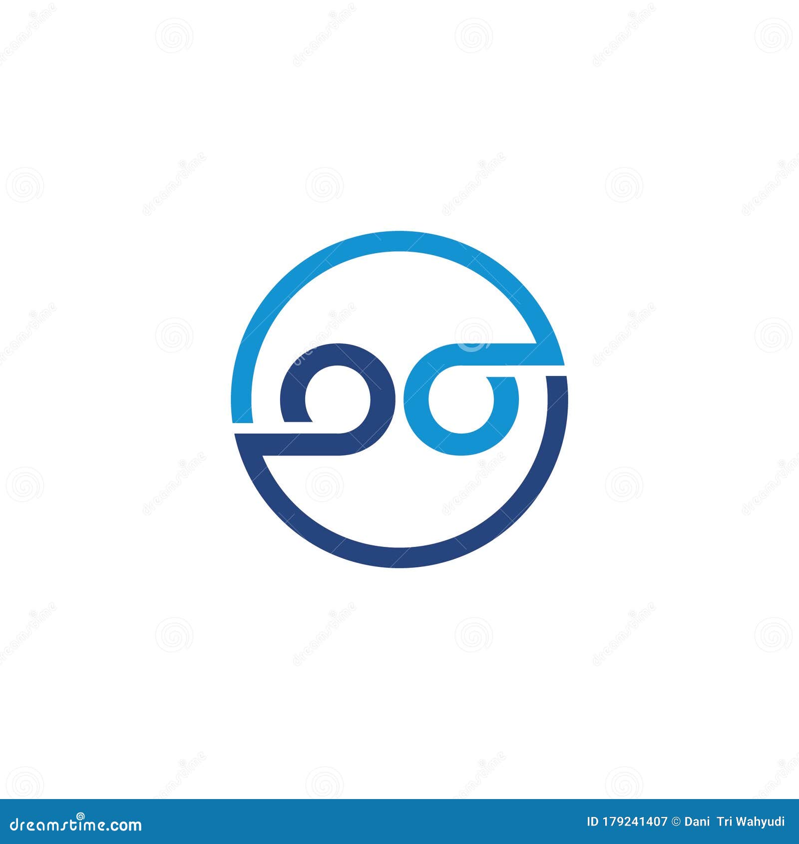 OO Letter Logo Icon Design Template Elements Stock Vector ...