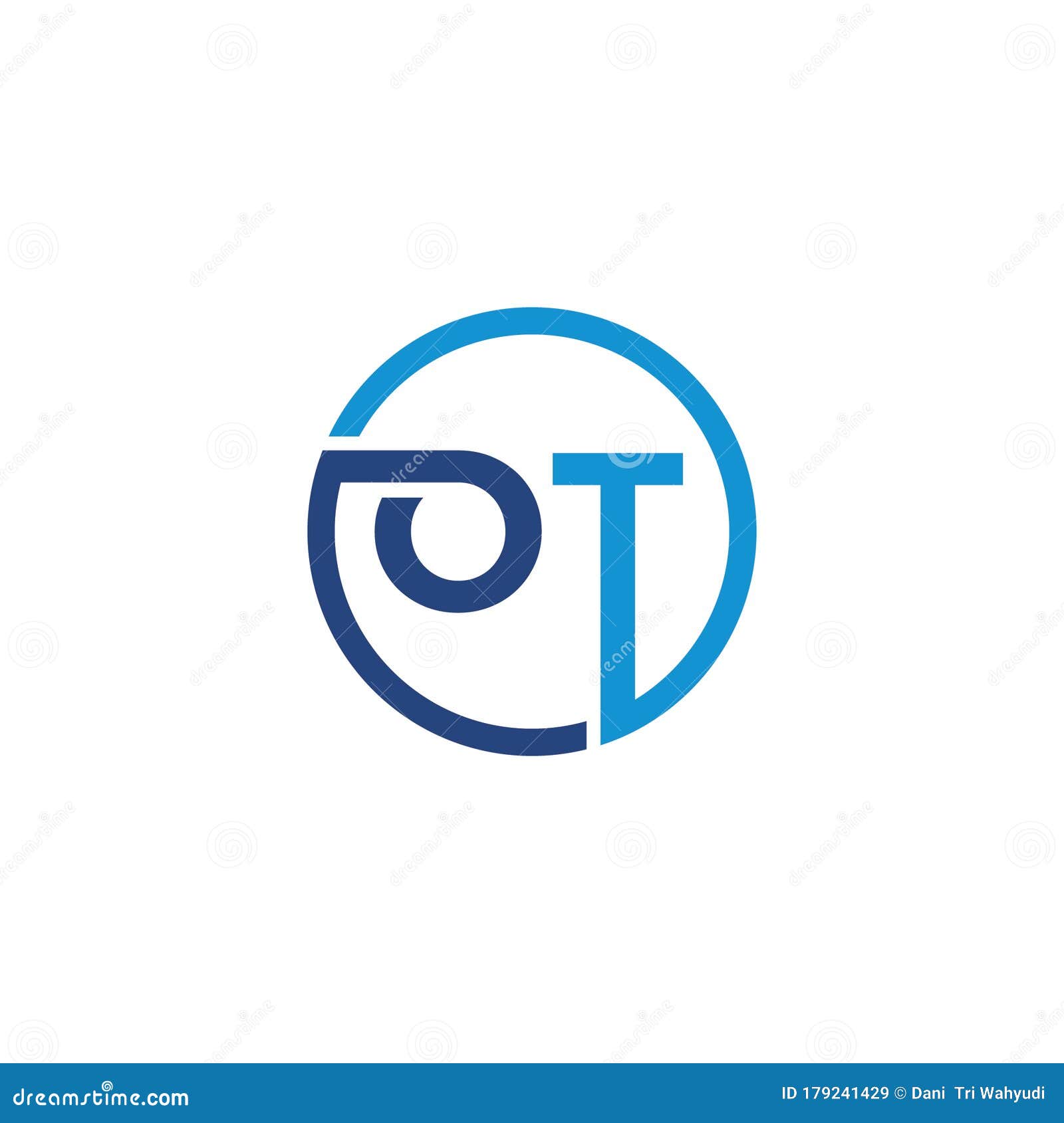 OT Letter Logo Icon Design Template Elements Stock Vector ...