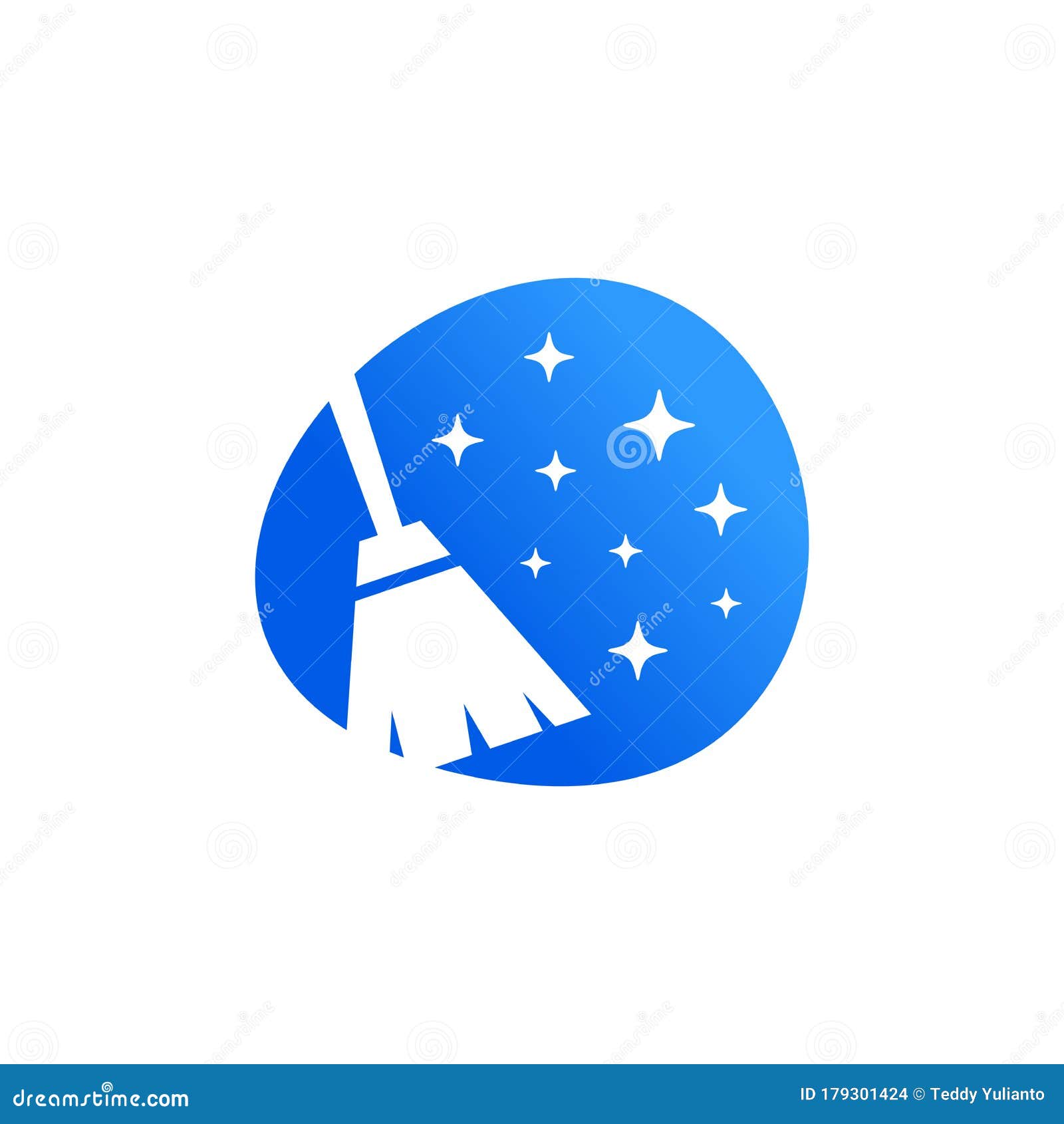 Simple House cleaning logo stock vector. Illustration of detergent ...