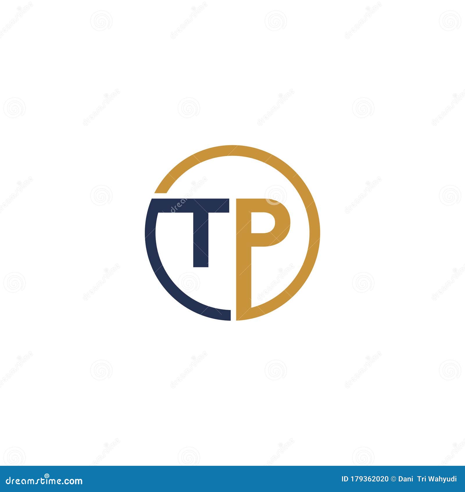 TP Letter Logo Icon Design Template Elements Stock Vector ...