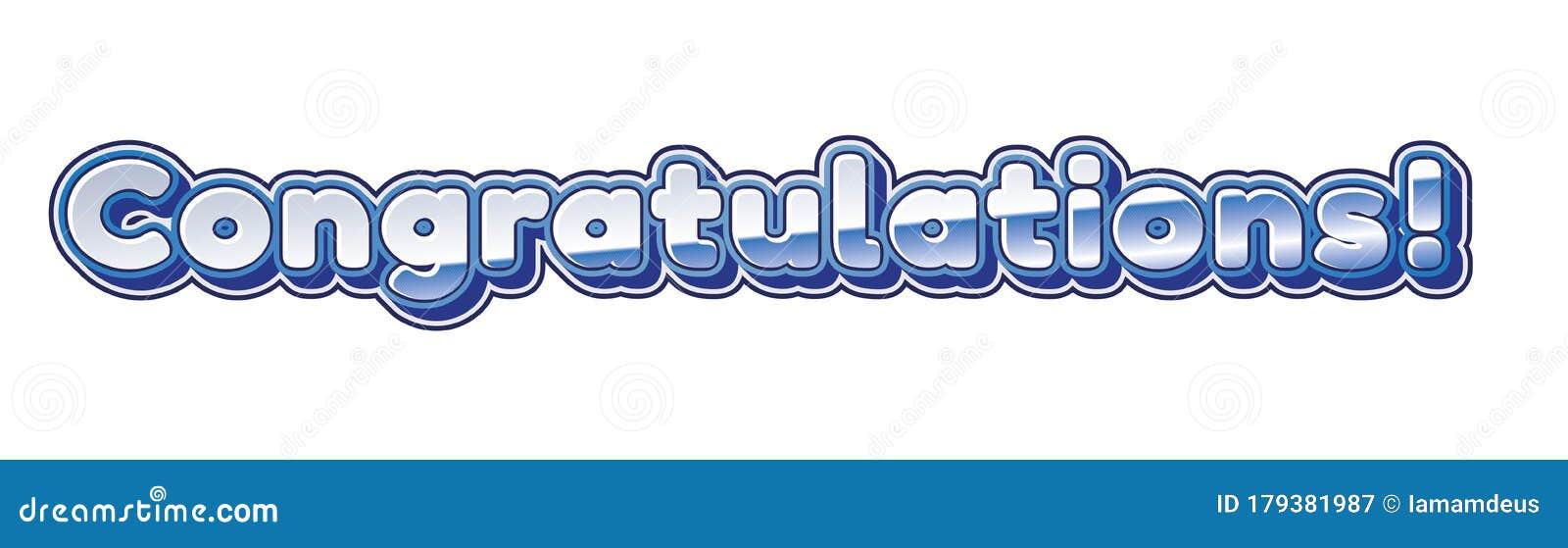`Congratulations` sticker stock vector. Illustration of approval ...