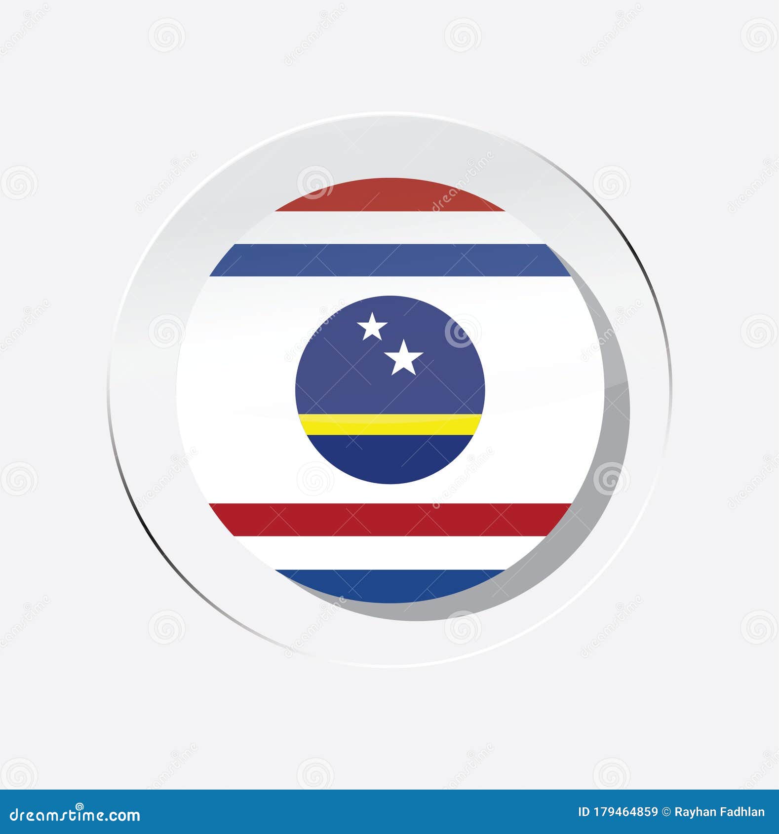 Curacao Icon Sign And Symbol. Curacao Color Icon For Website Design And ...