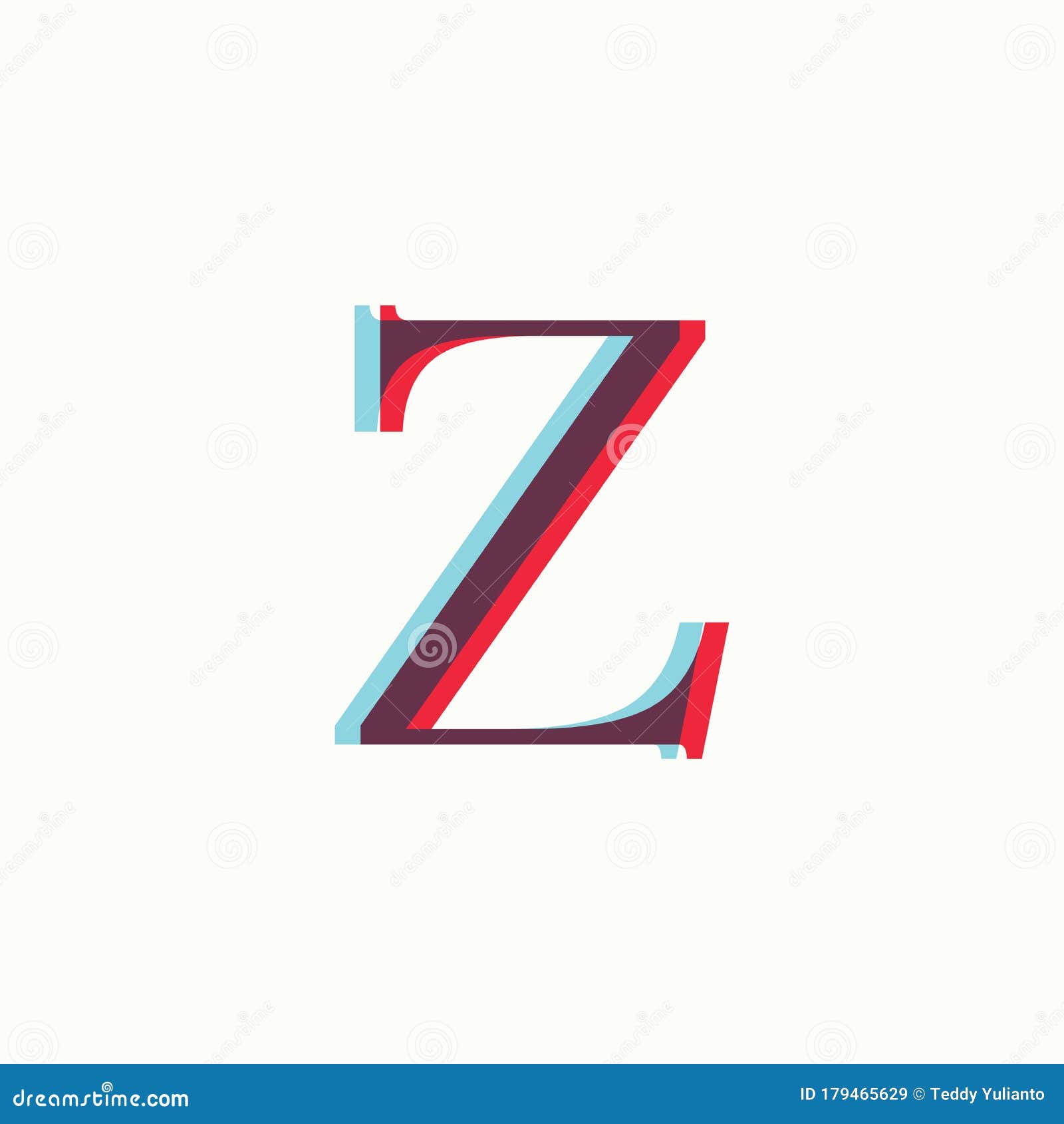 Unique Initial Letter Z Logo Stock Vector - Illustration of logo ...