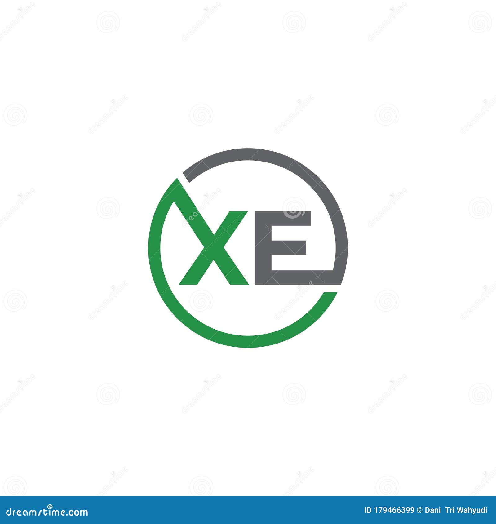 XE Letter Logo Icon Design Template Elements Stock Vector ...
