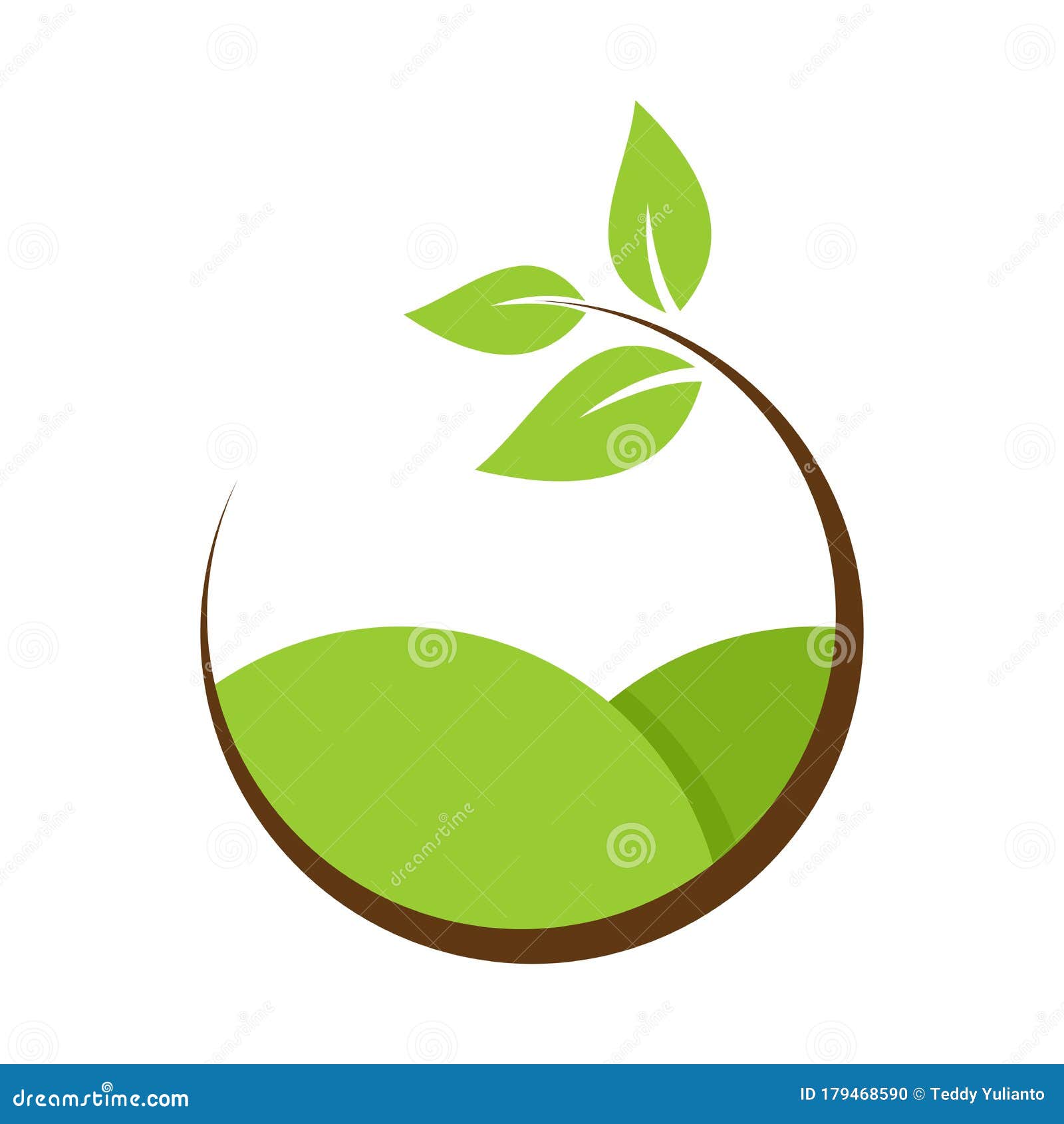 Fresh field / farm logo stock vector. Illustration of agriculture ...