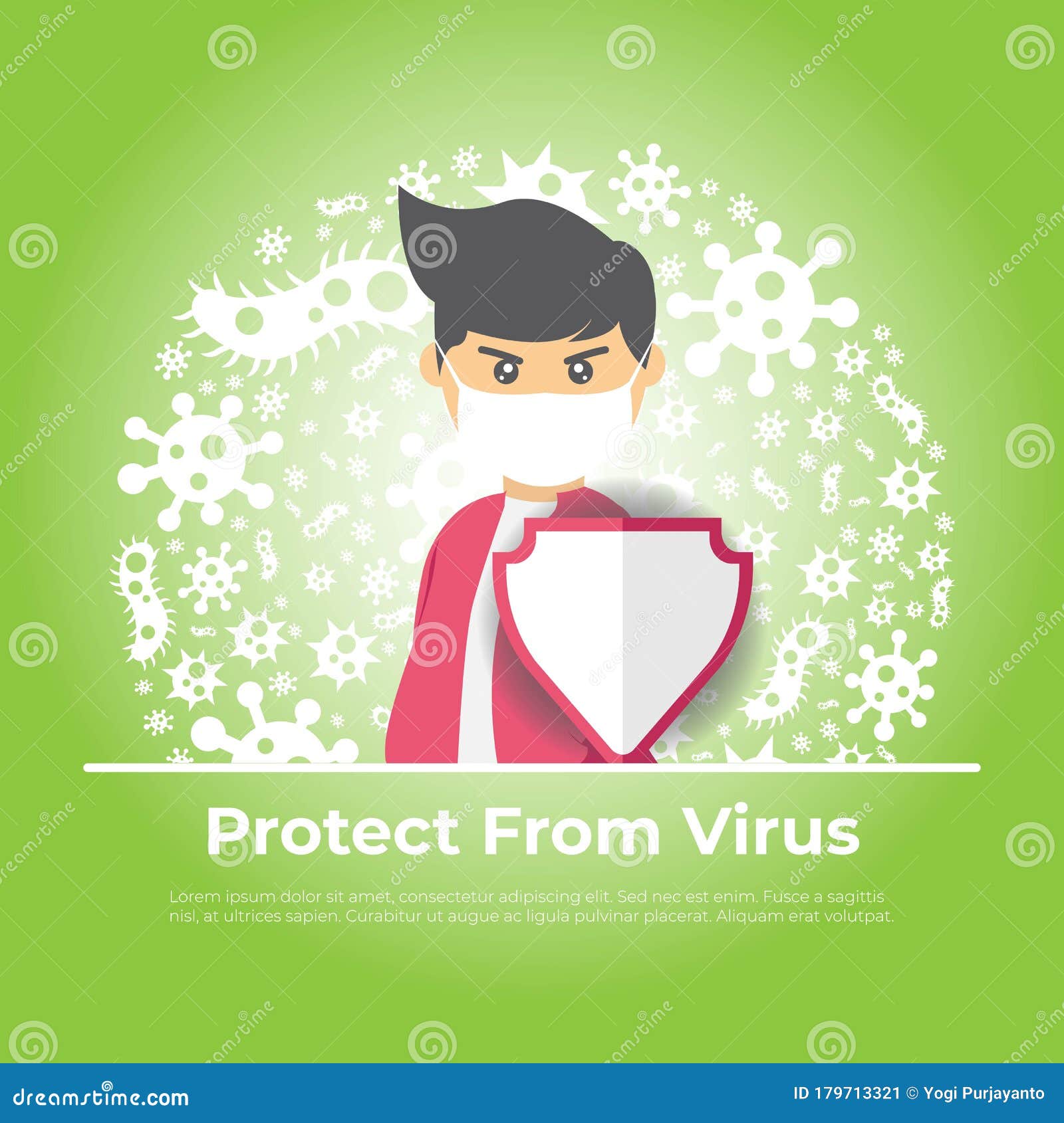 Protecting People Icon Safe People In Hands Symbol Vector Illustration ...