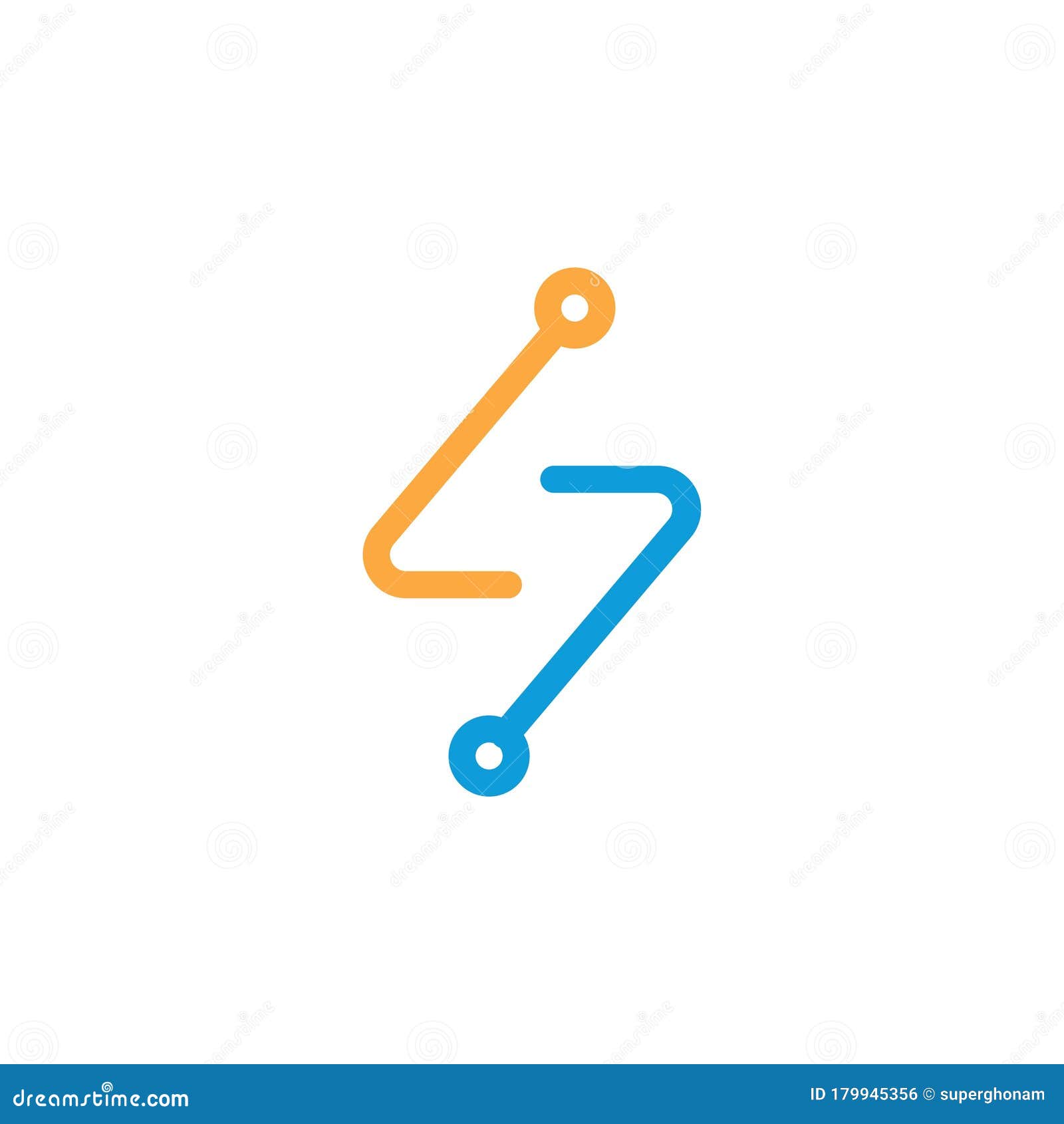 Electrical Logo Design Vector Template Stock Vector - Illustration of ...