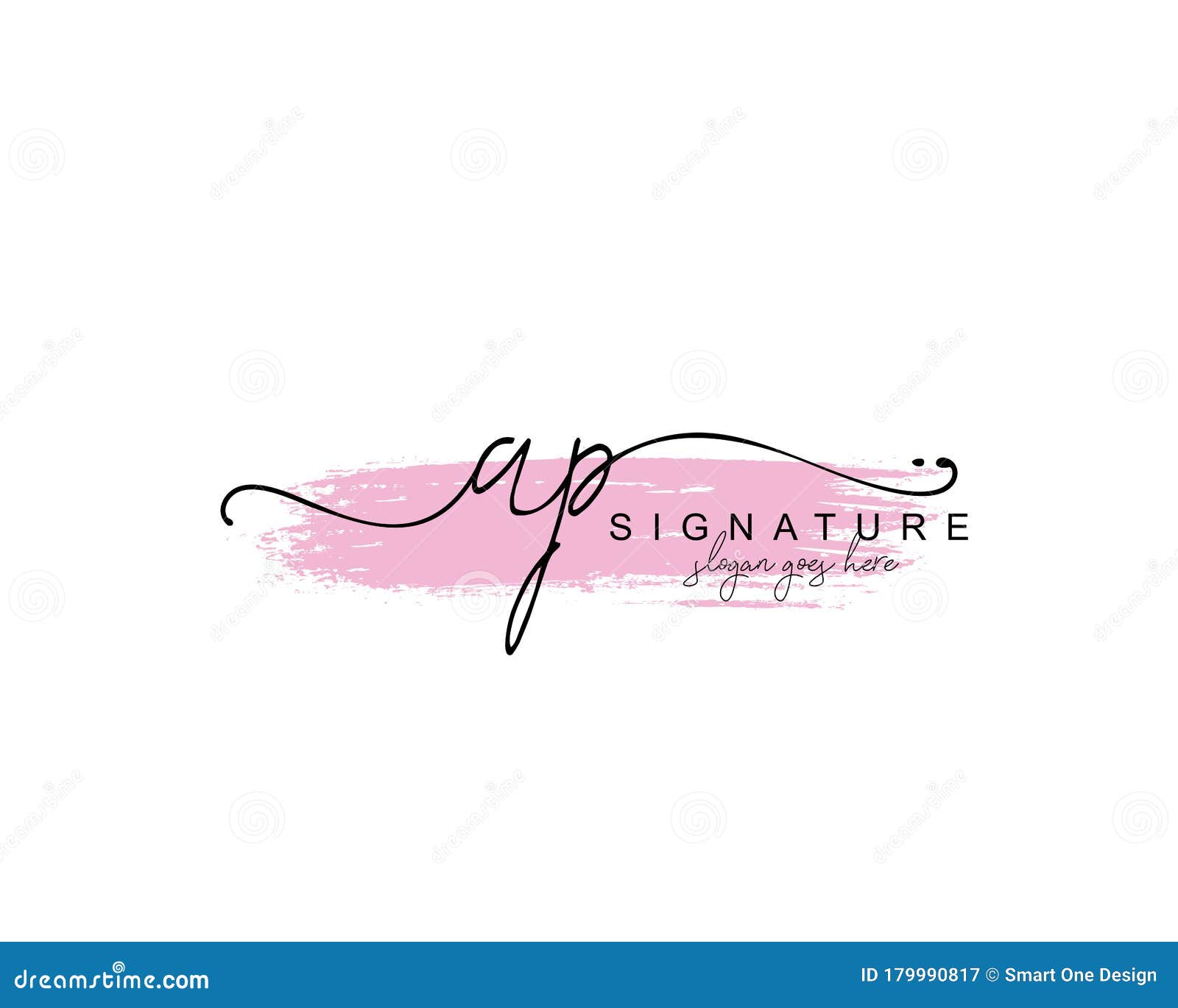 Initial AP Signature Logo Template Vector Stock Vector - Illustration ...