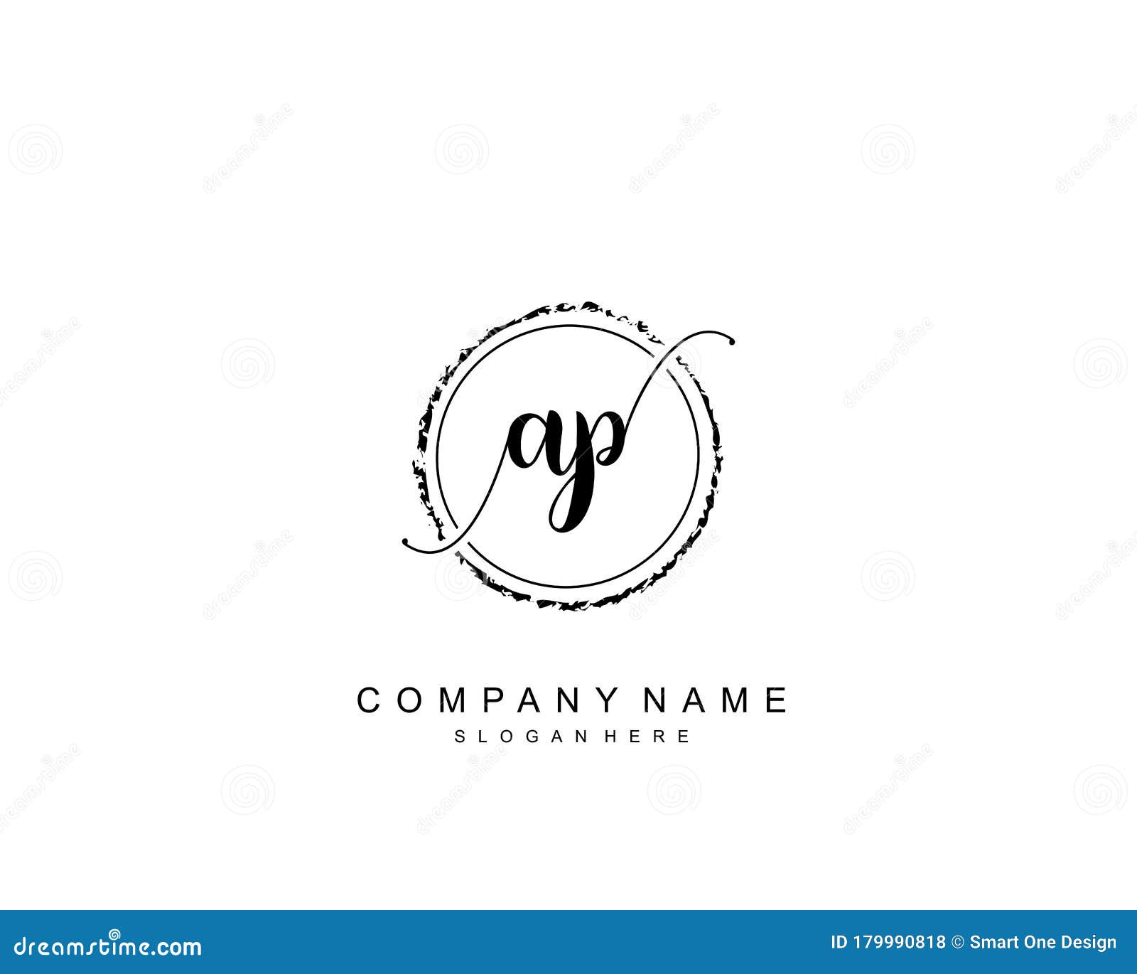 Initial AP Signature Logo Template Vector Stock Vector - Illustration ...