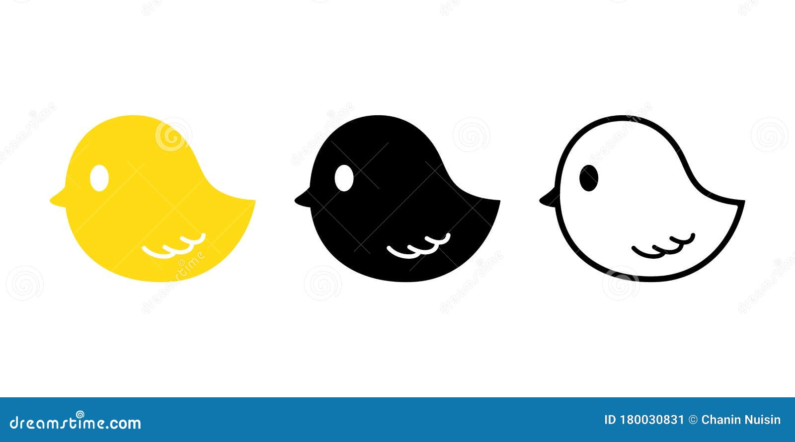 Chick Duck Vector Chicken Rubber Duck Bird Icon Logo Cartoon Character ...