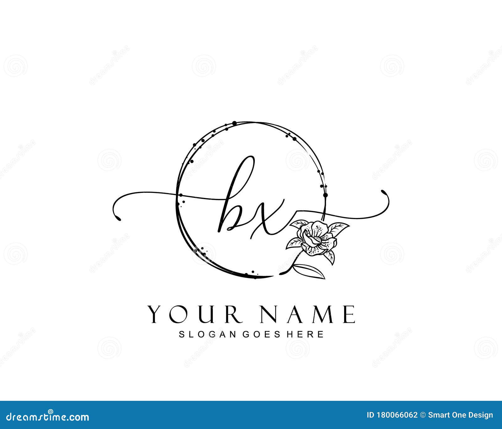 Initial BX Signature Logo Template Vector Stock Vector - Illustration ...