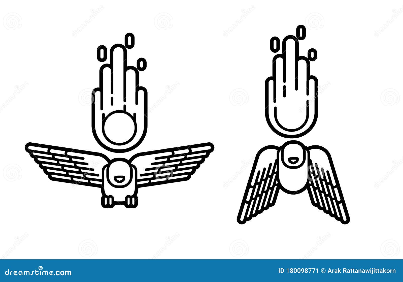 Holy Spirit and Fire Christian Icon Graphic Vector Stock Vector ...