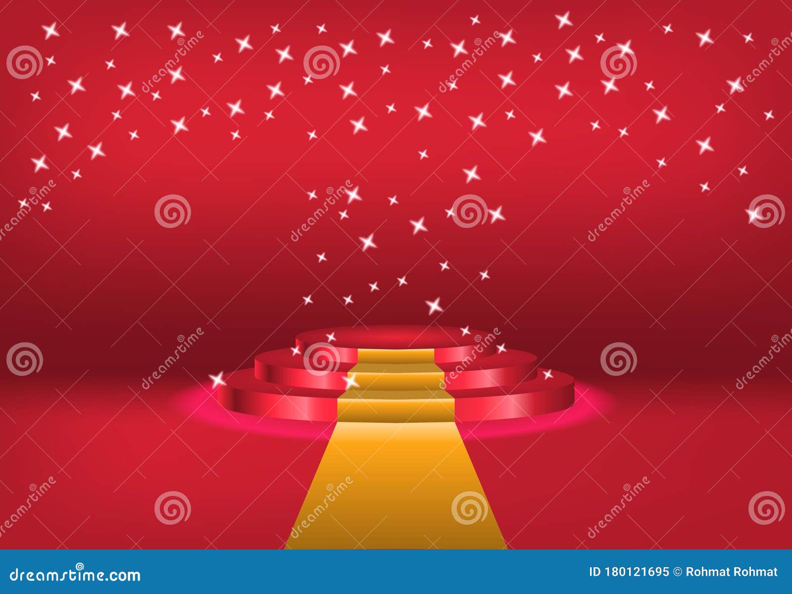 Red Carpet Background Printing