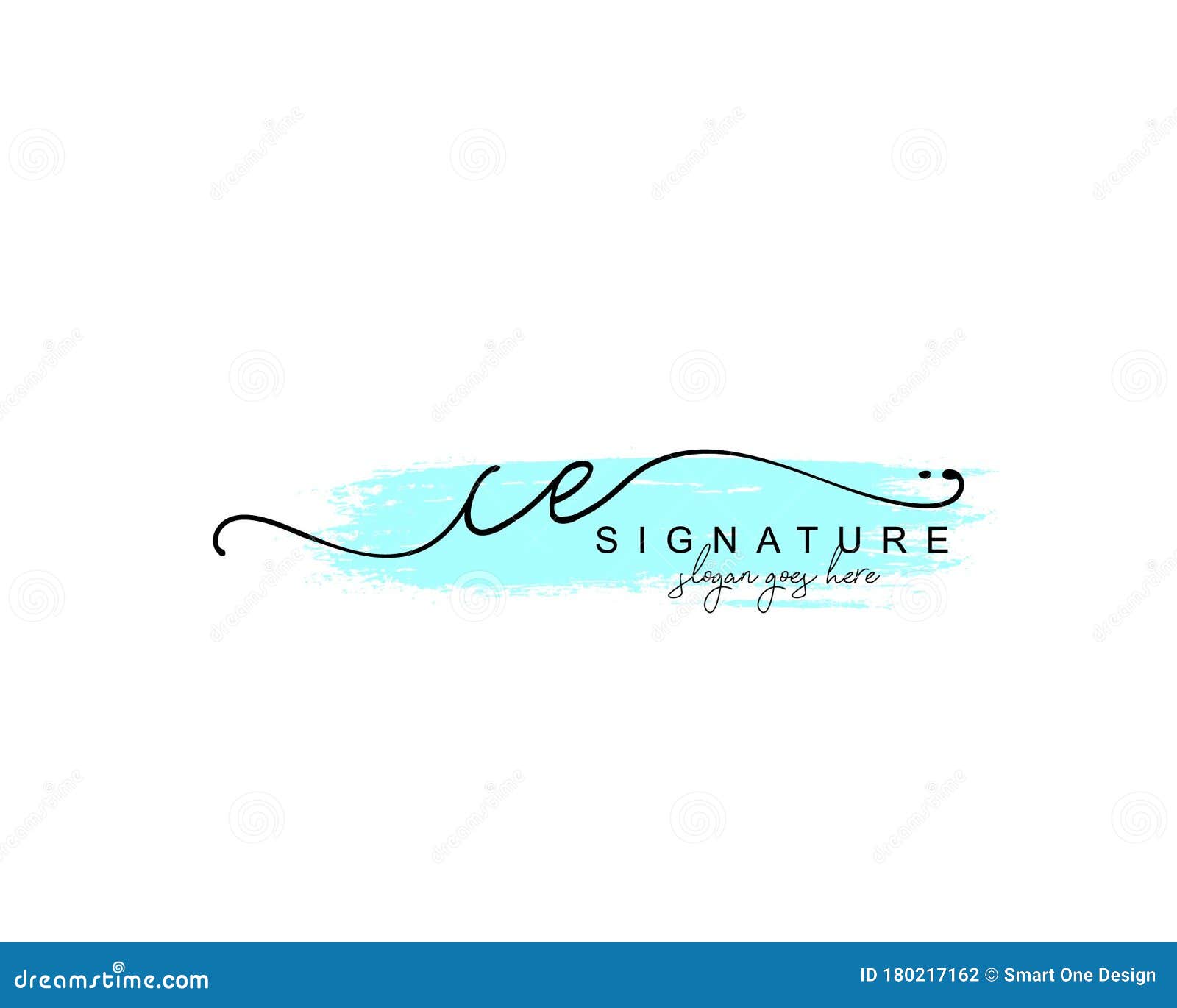 Initial CE Signature Logo Template Vector Stock Vector - Illustration ...