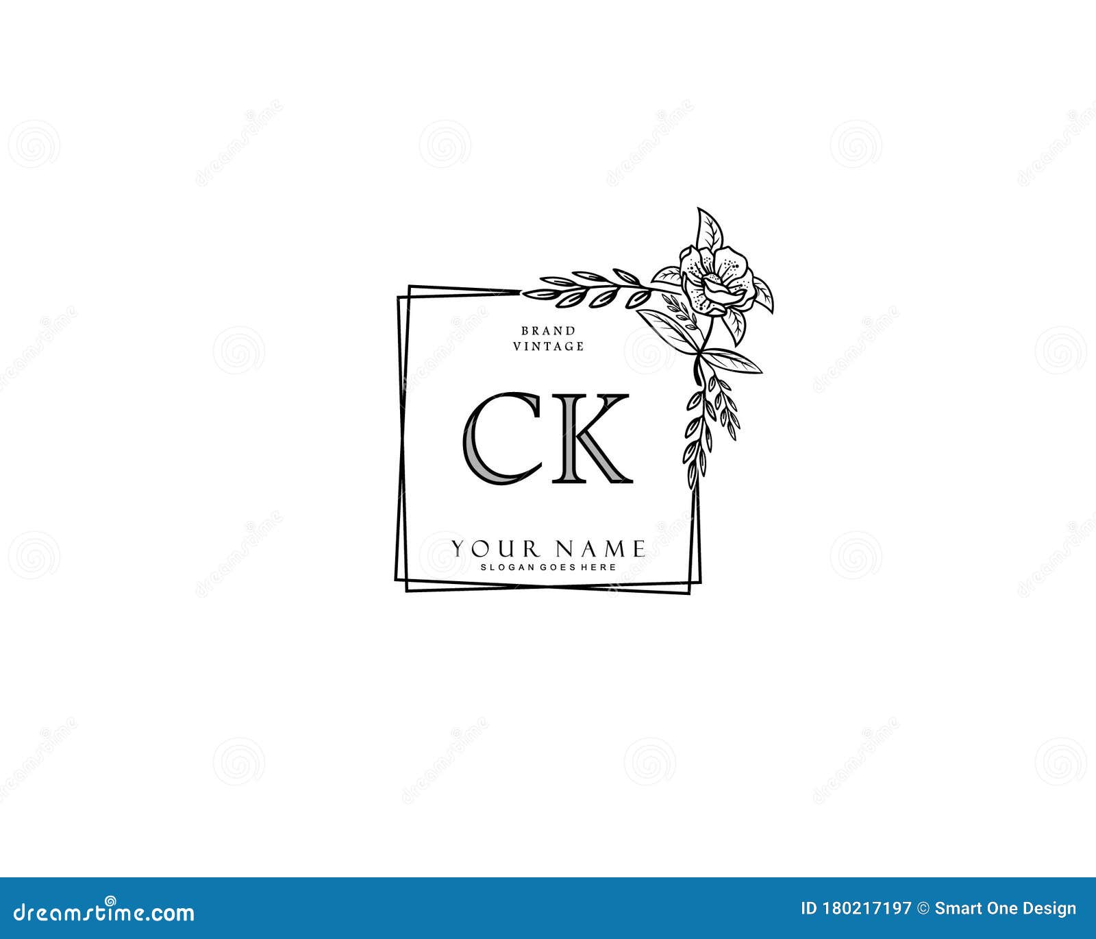 Initial CK Signature Logo Template Vector Stock Vector - Illustration ...