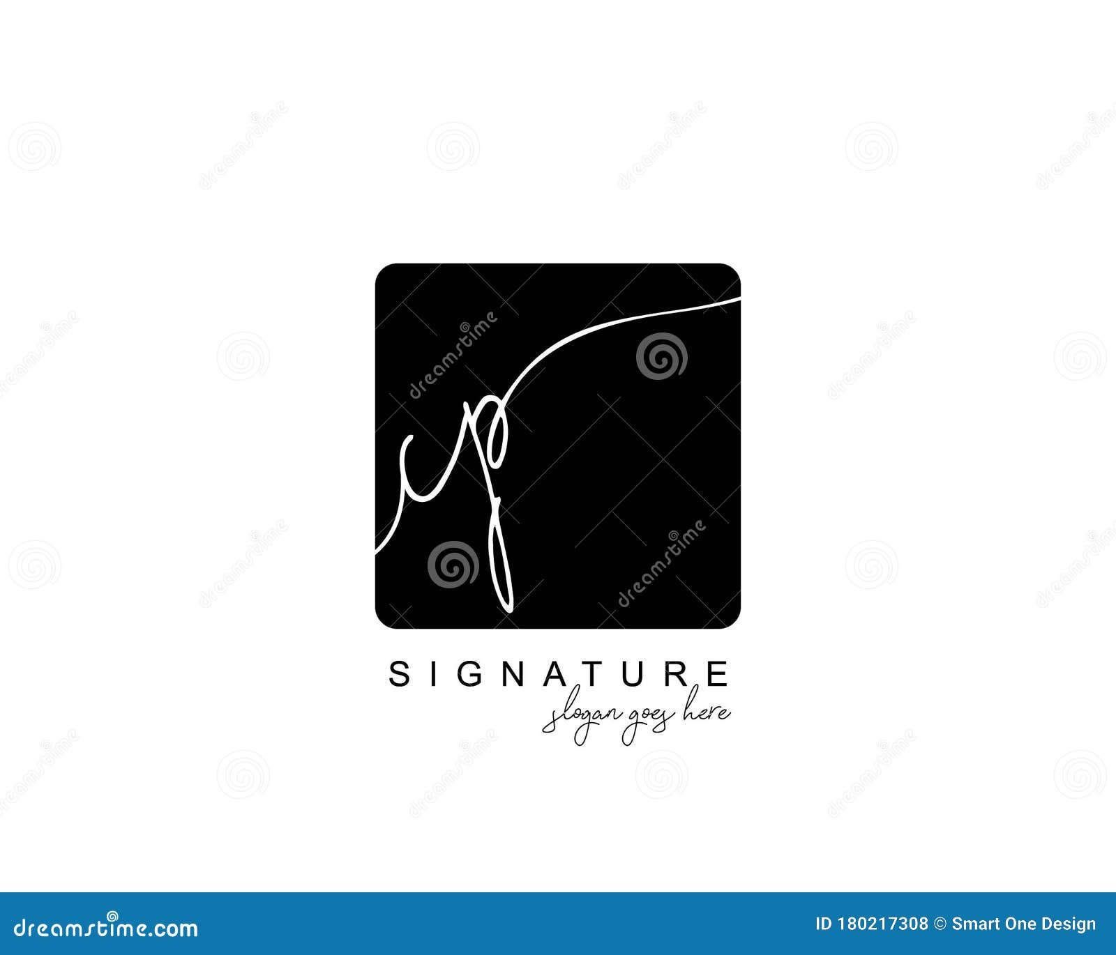 Initial CP Signature Logo Template Vector Stock Vector - Illustration ...
