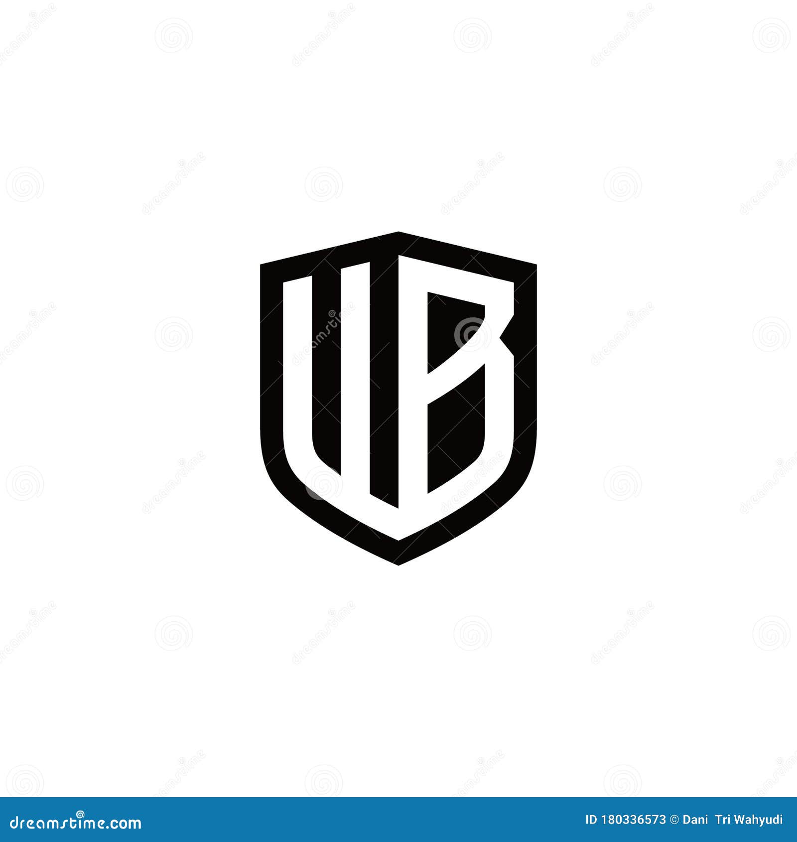 WB Letter Logo Icon Design Template Elements Stock Vector ...