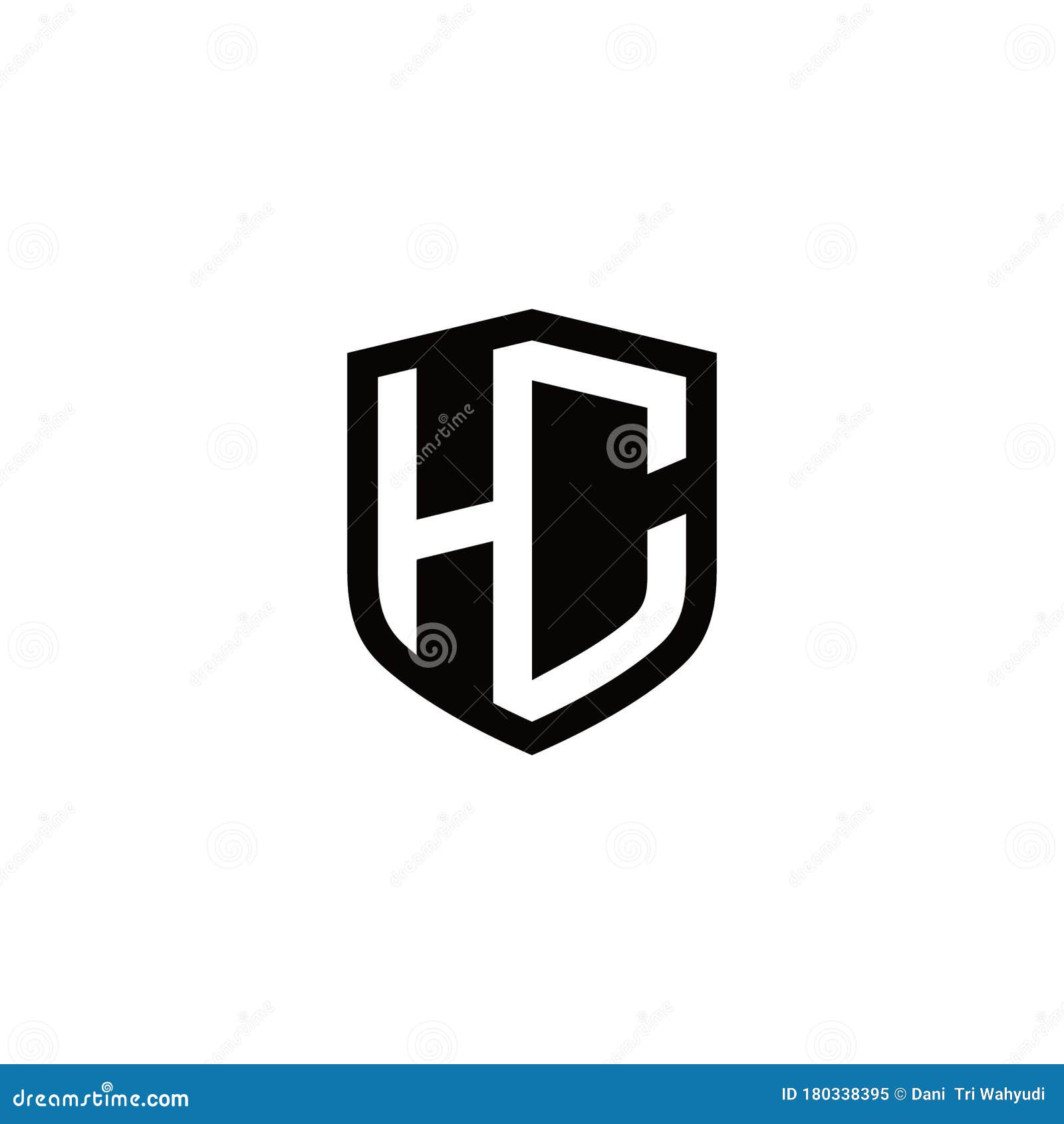 HC Letter Logo Icon Design Template Elements Stock Illustration ...