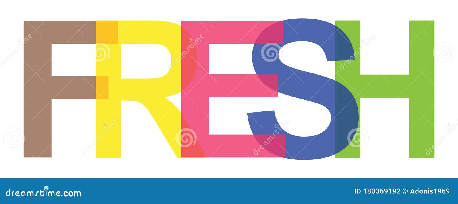 Colorful Fresh Sticker Infographics Cartoon Vector | CartoonDealer.com ...