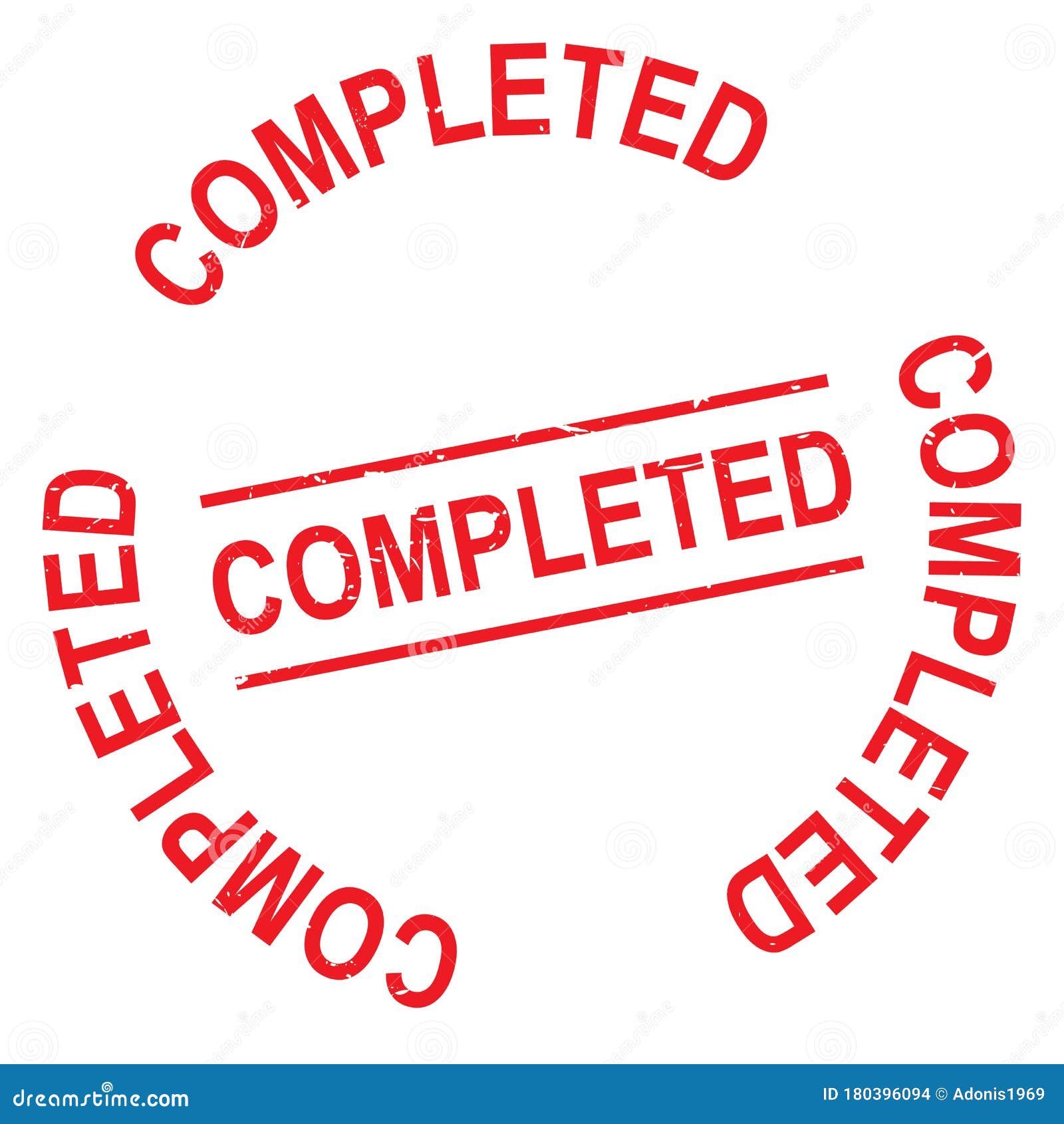 Completed Stamp Stock Photography | CartoonDealer.com #18209294