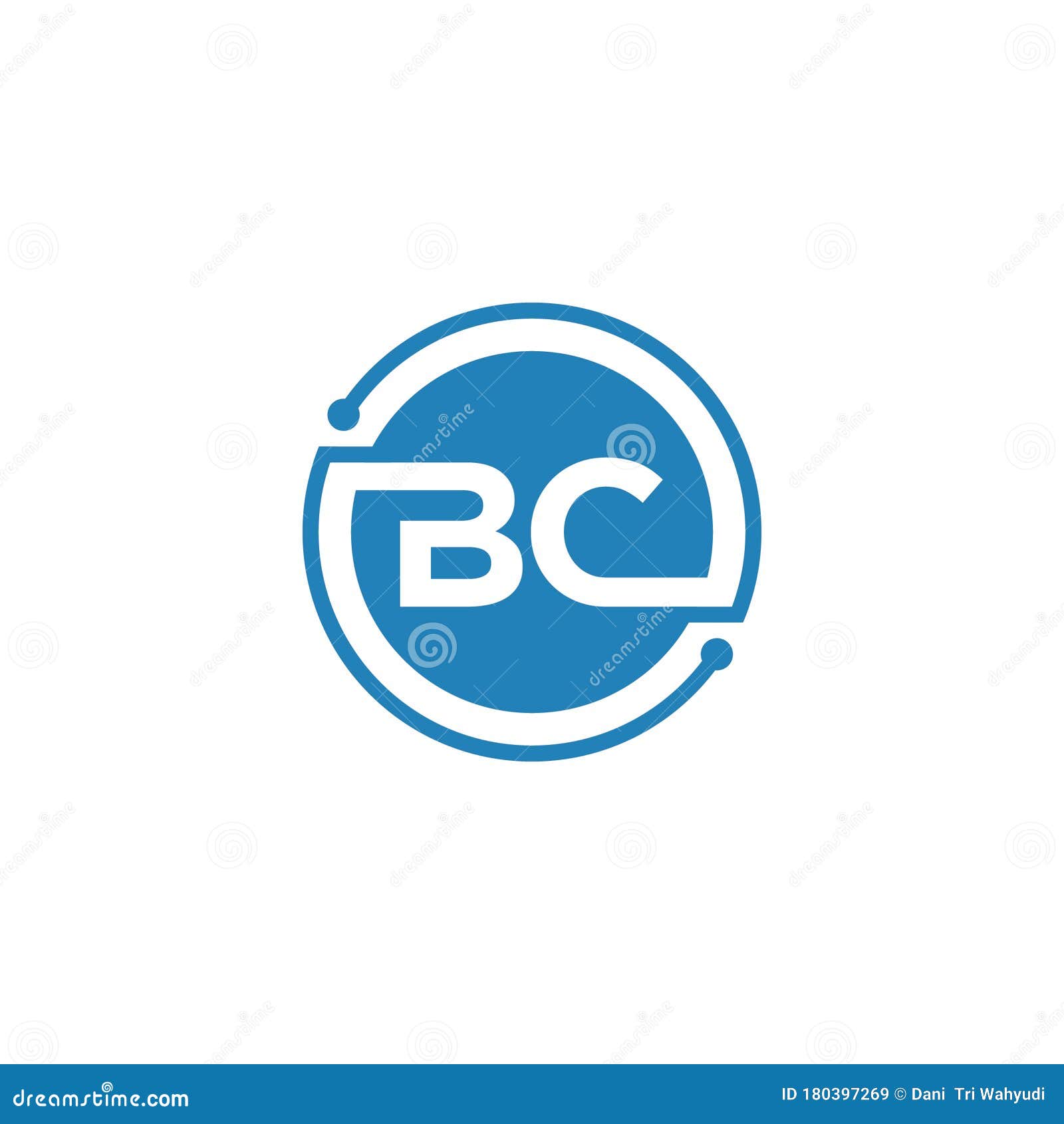 BC Letter Logo Icon Design Template Elements Stock Illustration ...