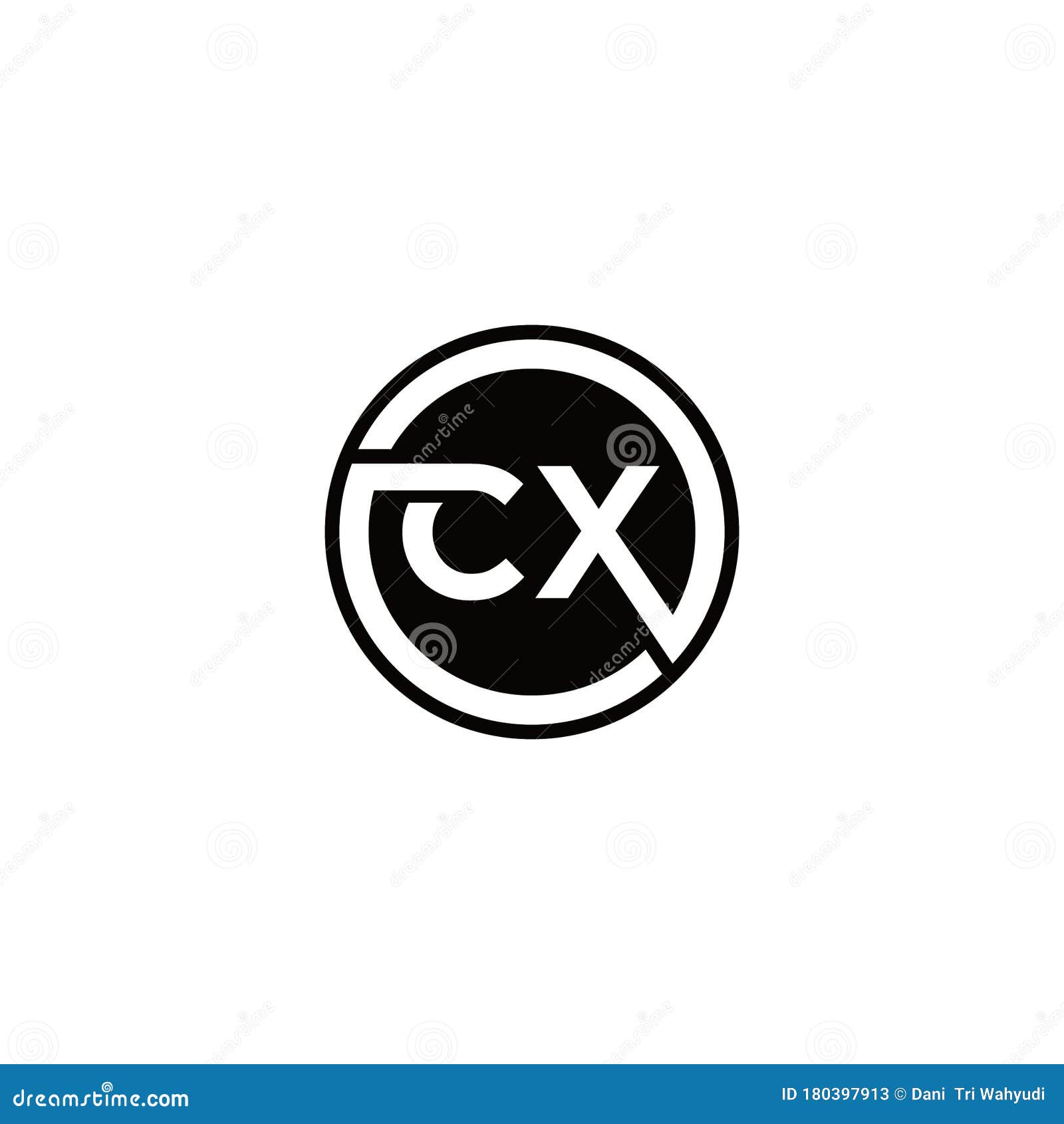 CX Letter Logo Icon Design Template Elements Stock Illustration ...