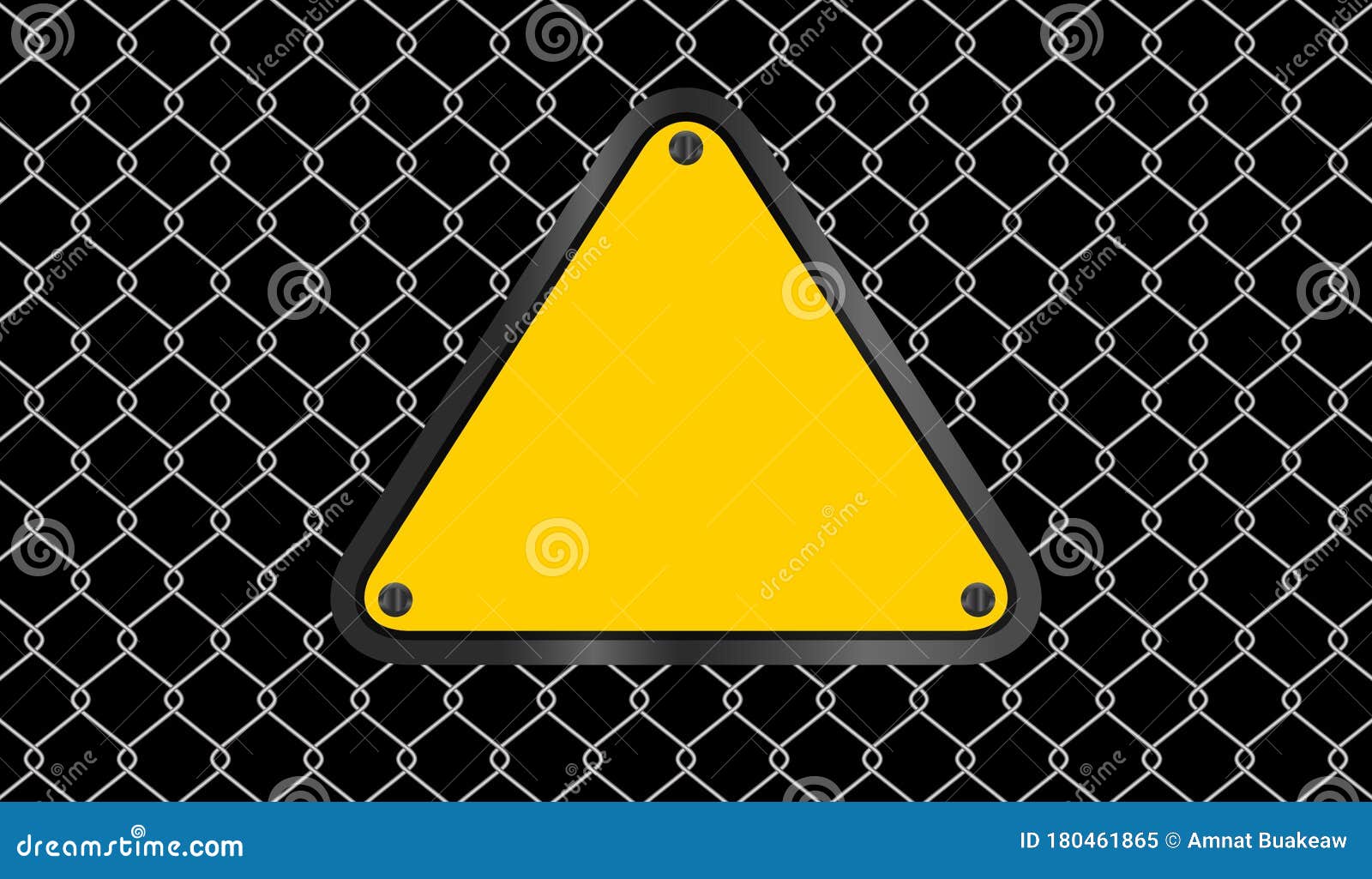 Empty Warning Sign Royalty-Free Stock Image | CartoonDealer.com #4500250
