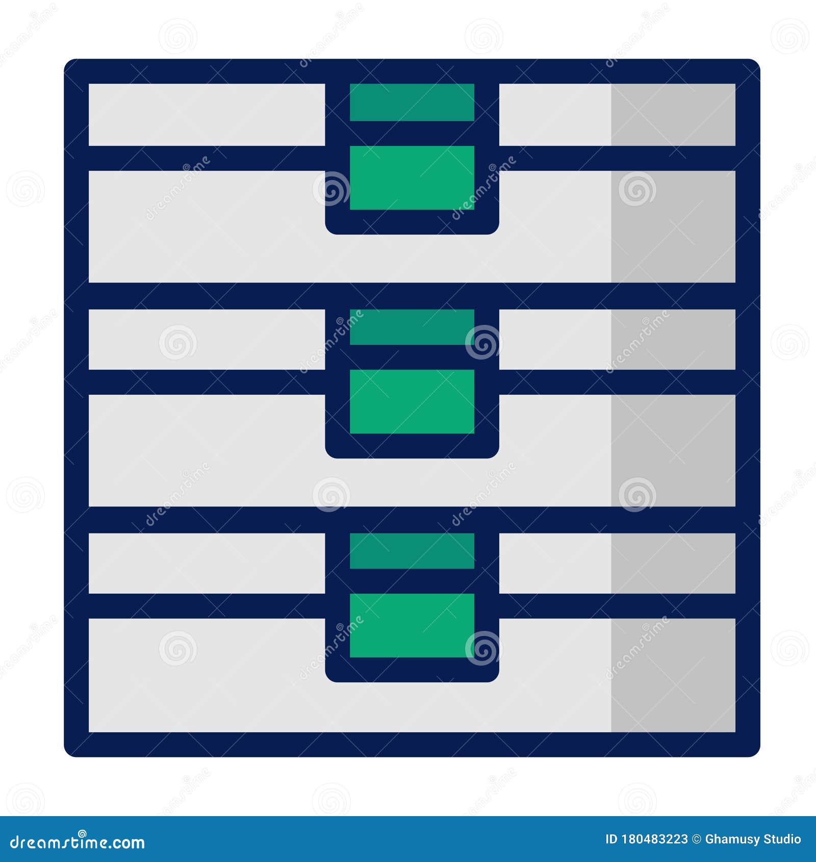 Filing Cabinets Icon are One of the Ways Users Store Archives ...