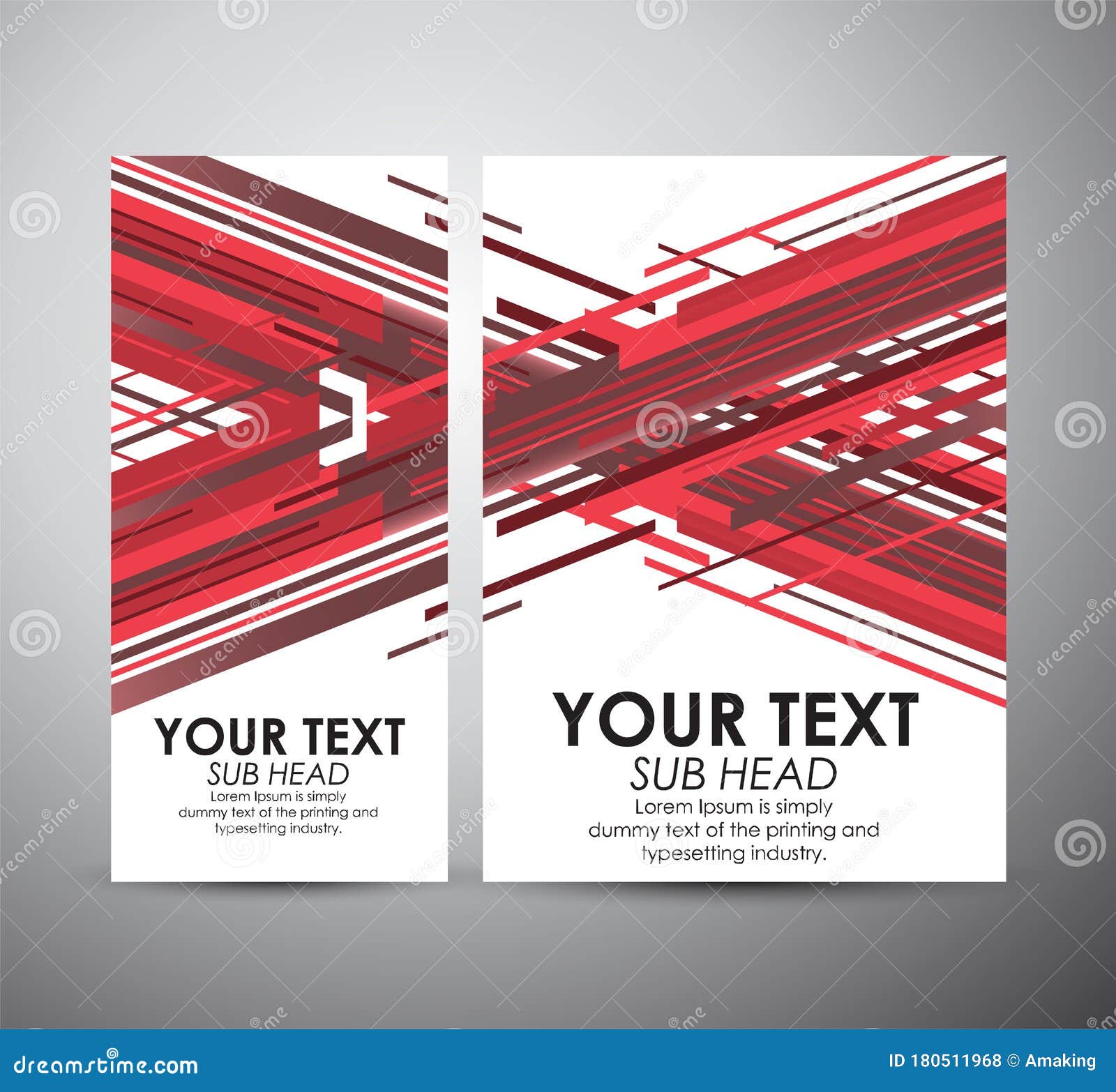 Business Design Abstract Line Template or Banner. Abstract Art ...