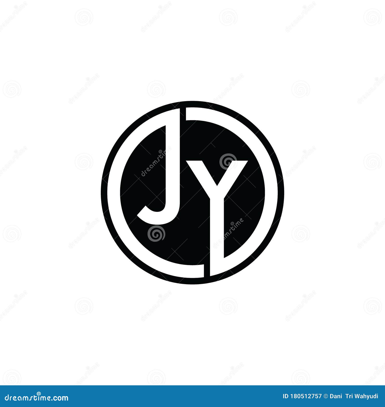 JY Letter Logo Icon Design Template Elements Stock Illustration ...