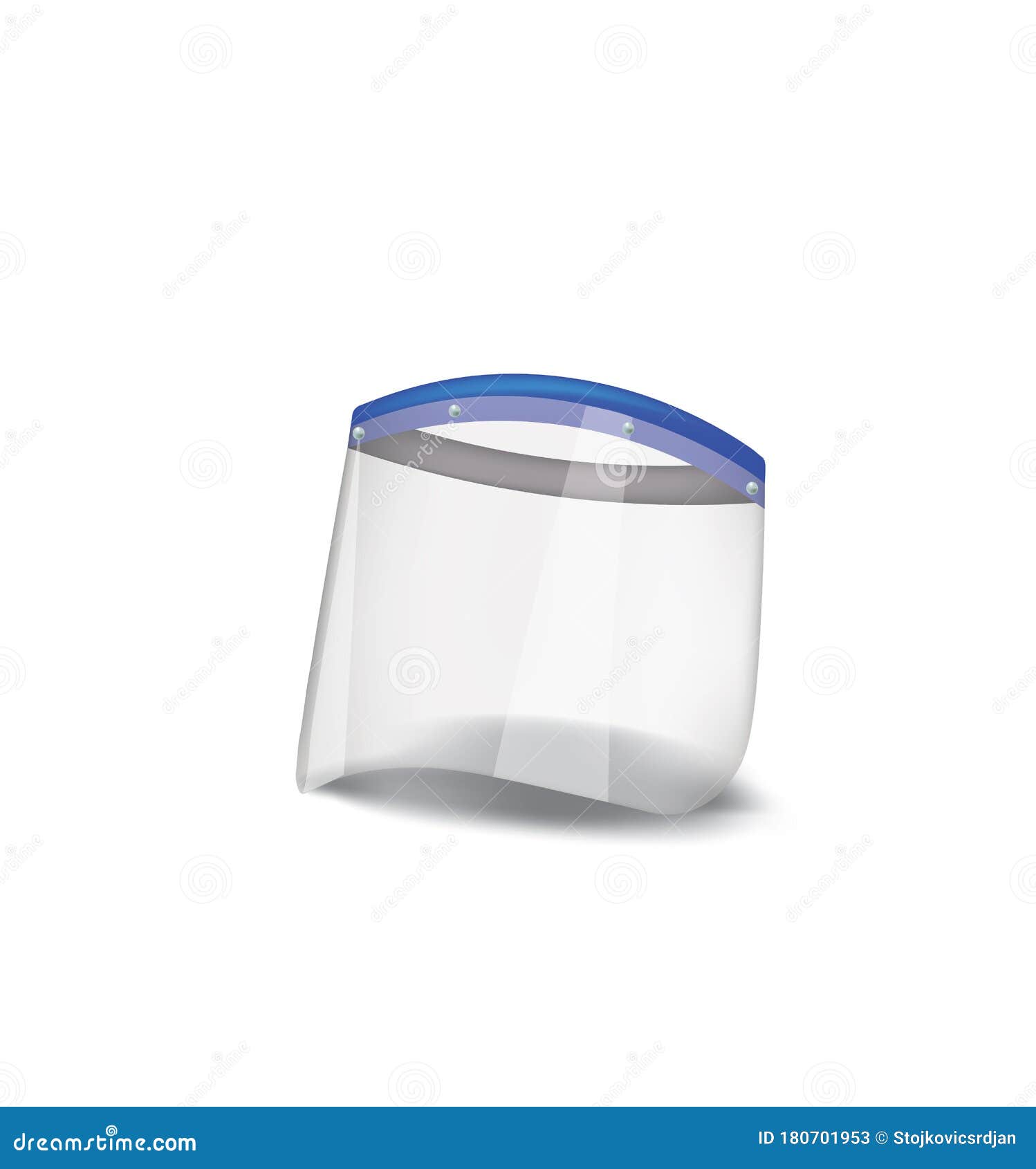 Face Shield Flat Line Icon. Vector Outline Illustration Of Coronavirus ...