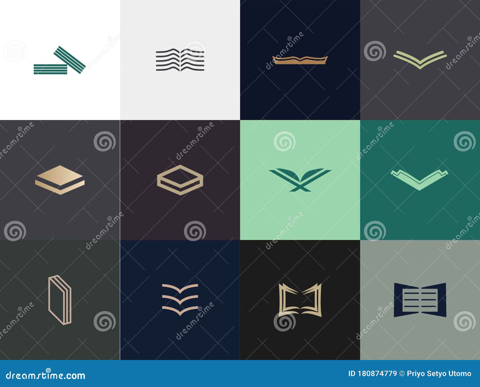 Set of Premium Box Logo Design Stock Vector - Illustration of logotype ...