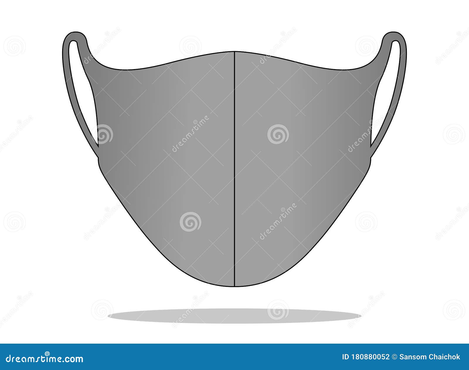 Anti-Dust Face Mask Fabric Vector for Running Stock Vector ...