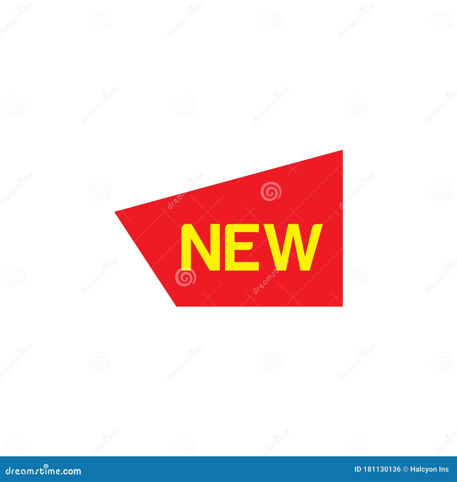 New Tag Labels Icon in Trendy Design Template Vector Eps 10 Stock ...