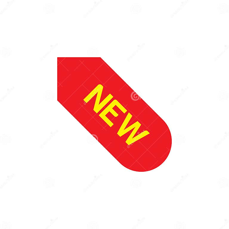 New Tag Labels Icon in Trendy Design Template Vector Eps 10 Stock ...