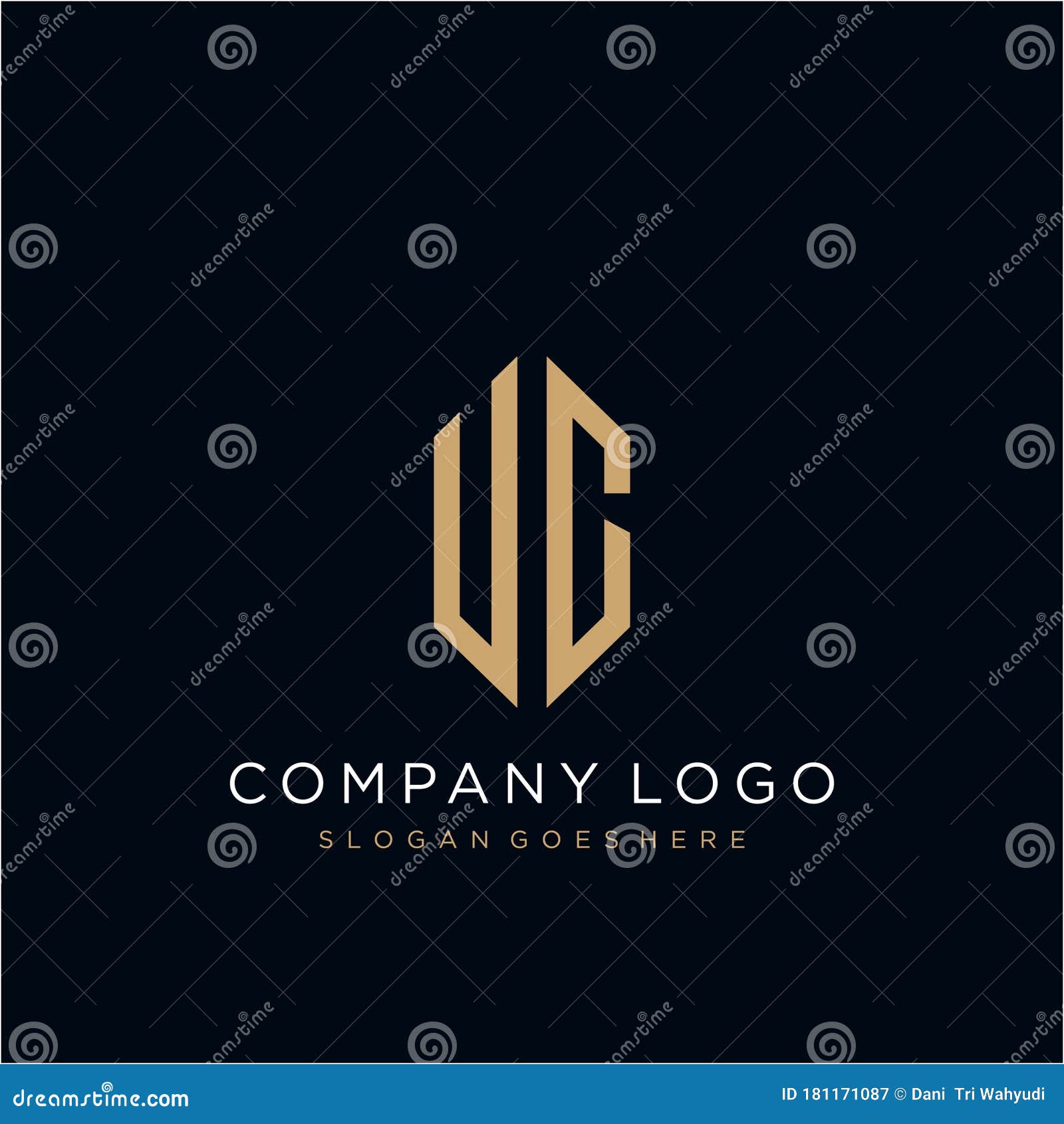 UC Letter Logo Icon Design Template Elements Stock Vector ...