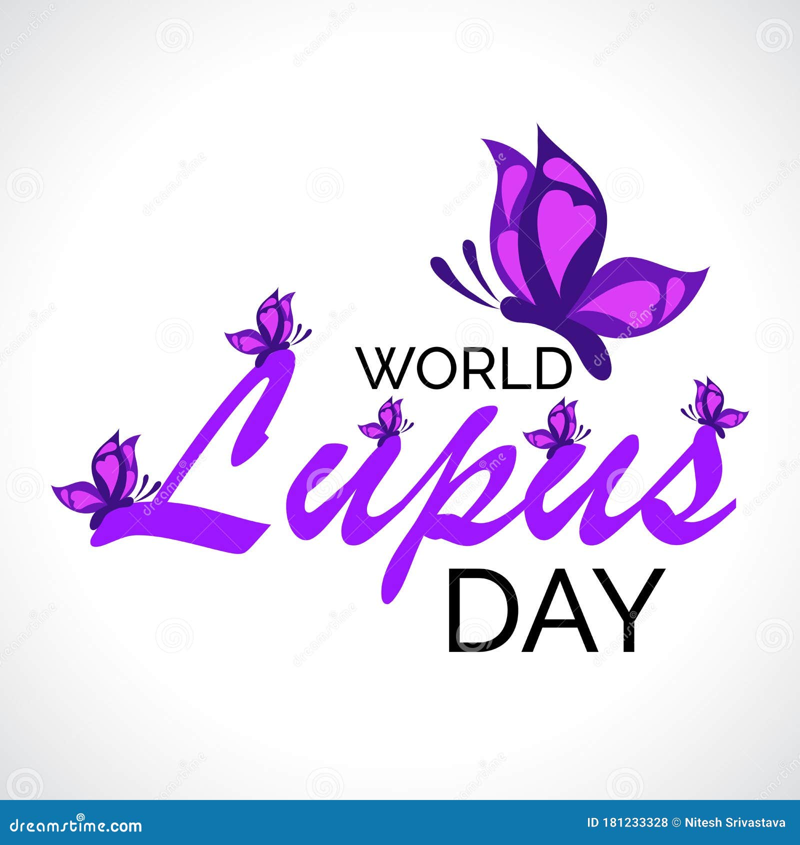 World Lupus Day stock illustration. Illustration of health - 181233328