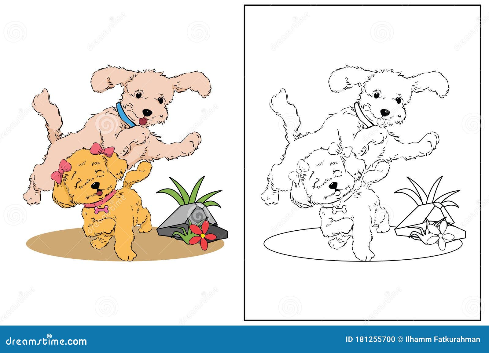 Be Happy. Coloring Page Royalty-Free Cartoon | CartoonDealer.com #291948893