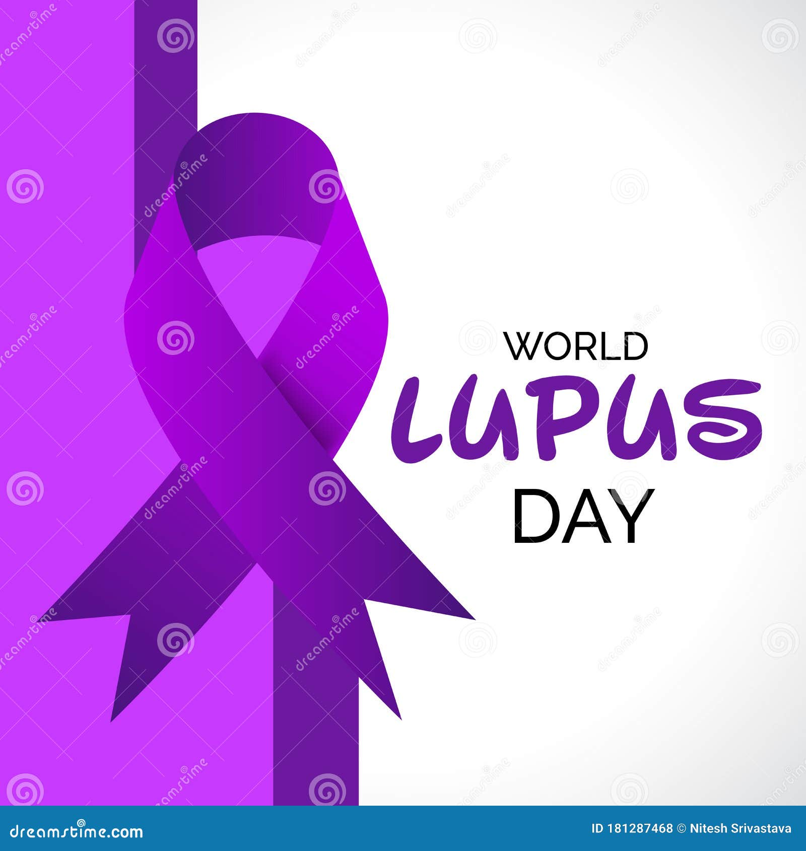 World Lupus Day stock illustration. Illustration of awareness - 181287468