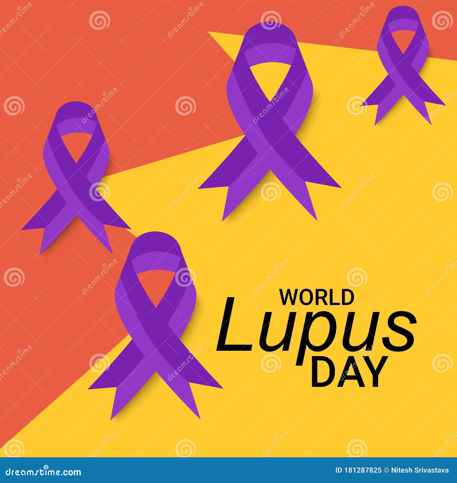 World Lupus Day stock illustration. Illustration of biology - 181287825