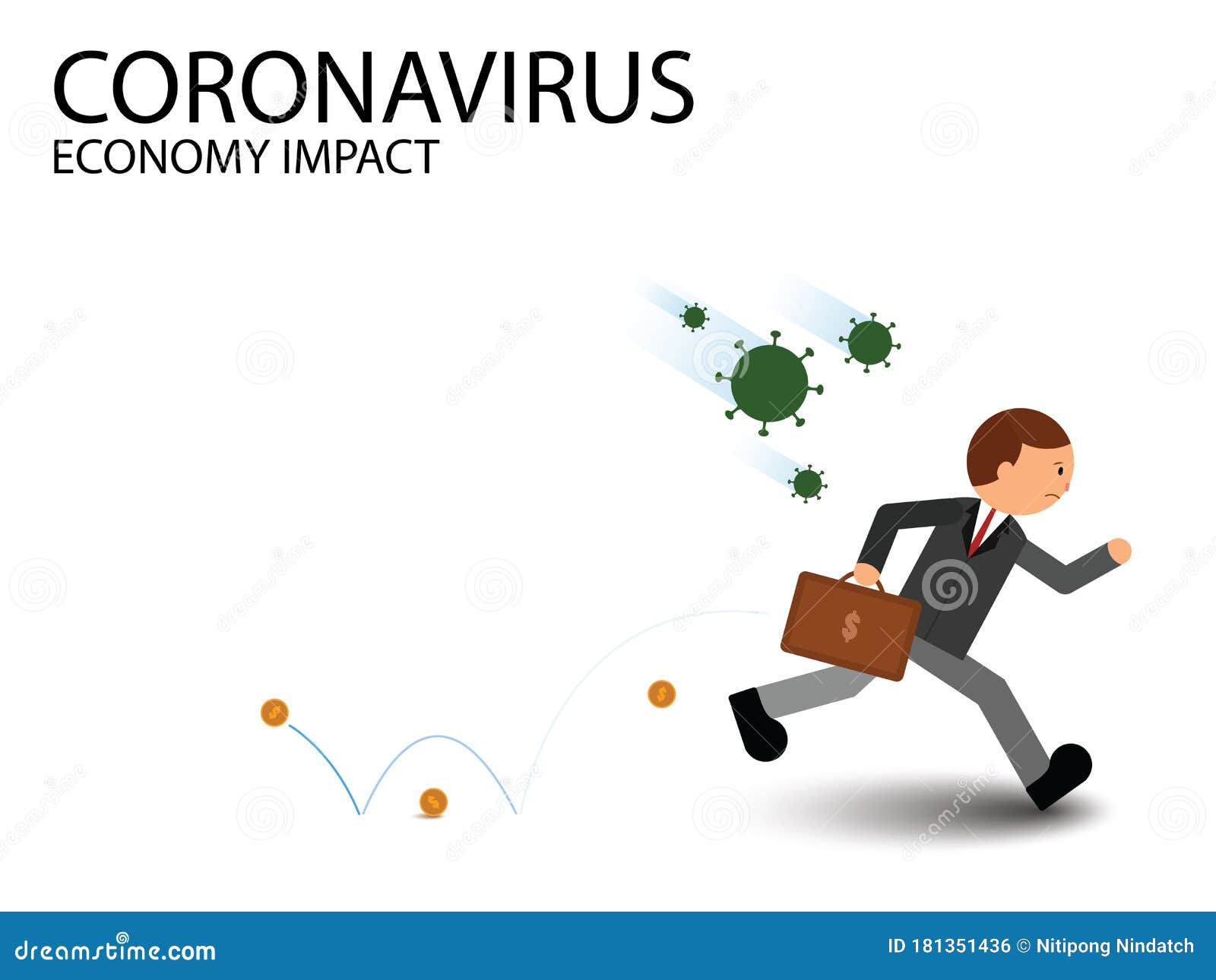 Businessmen Fall Off From Suddenly Drops Chart Vector Illustration ...