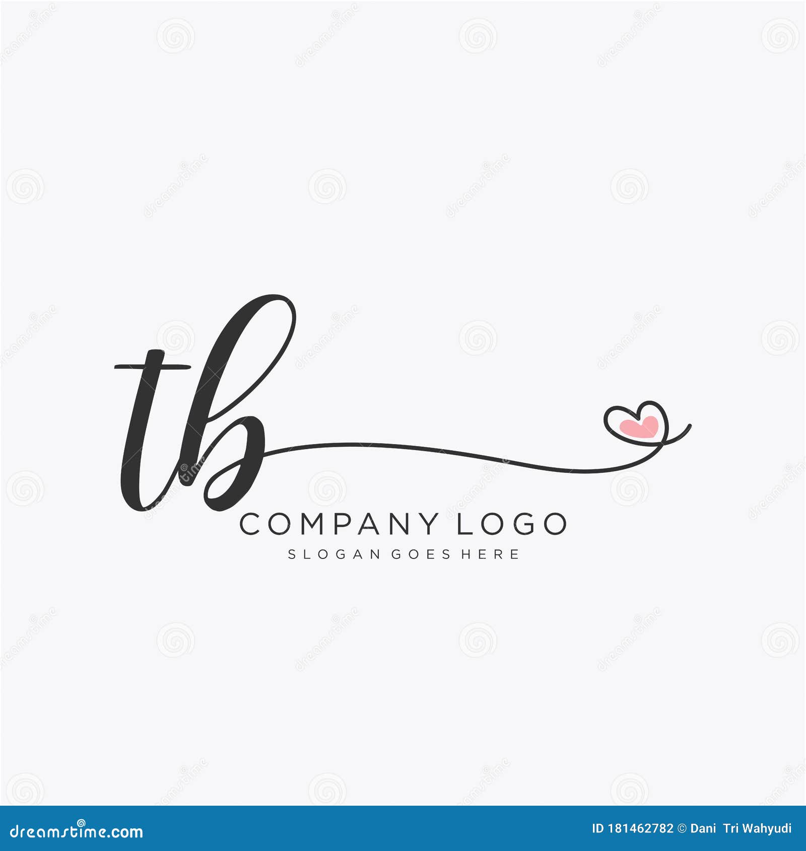TB Initial Handwriting Logo Design Stock Vector - Illustration of font ...