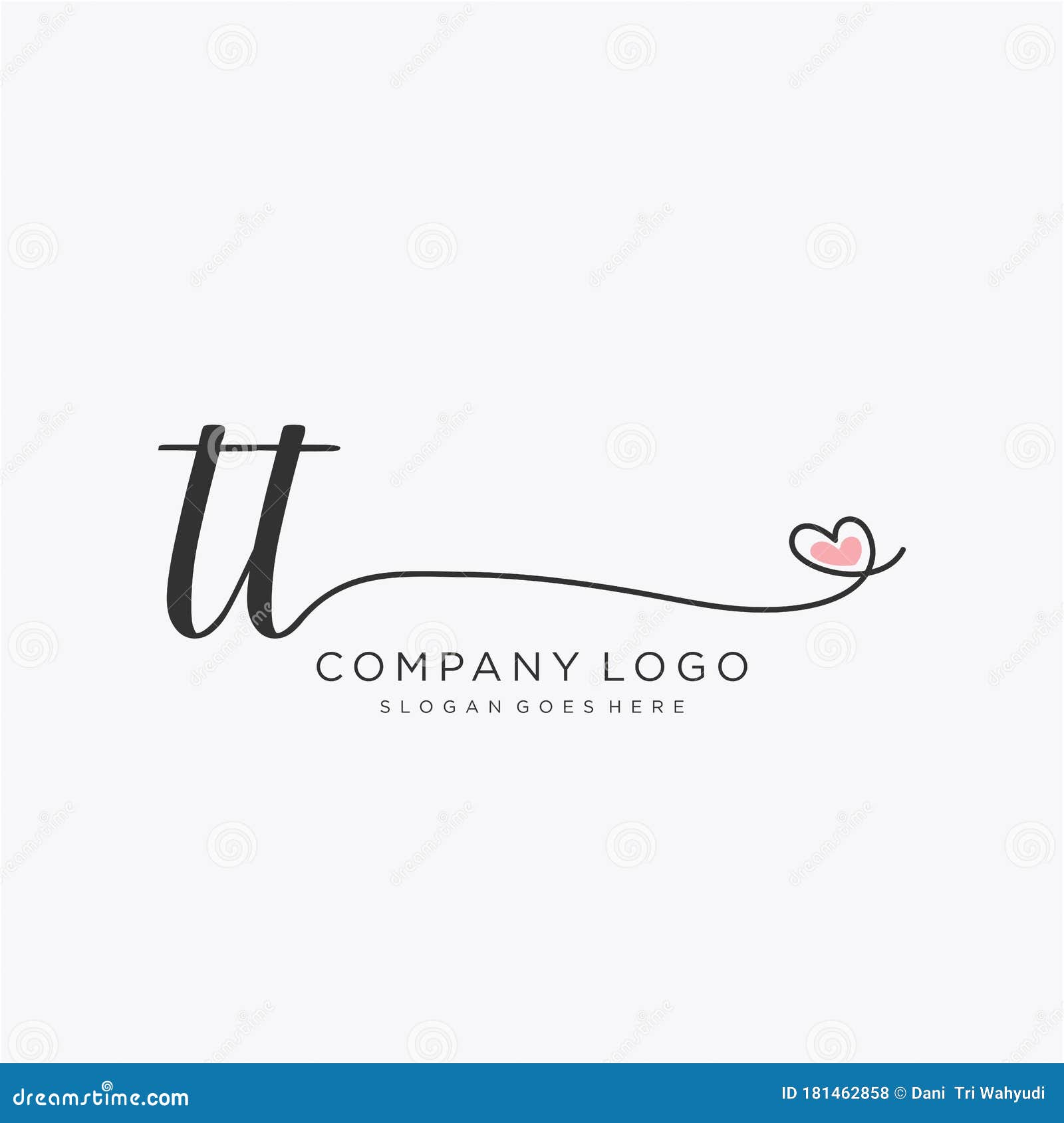 TT Initial Handwriting Logo Design Stock Vector - Illustration of ...