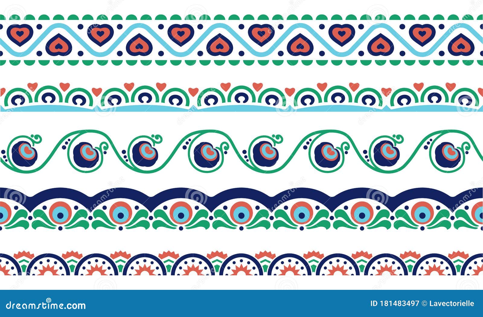 Ethnic borders set stock vector. Illustration of hungarian - 181483497