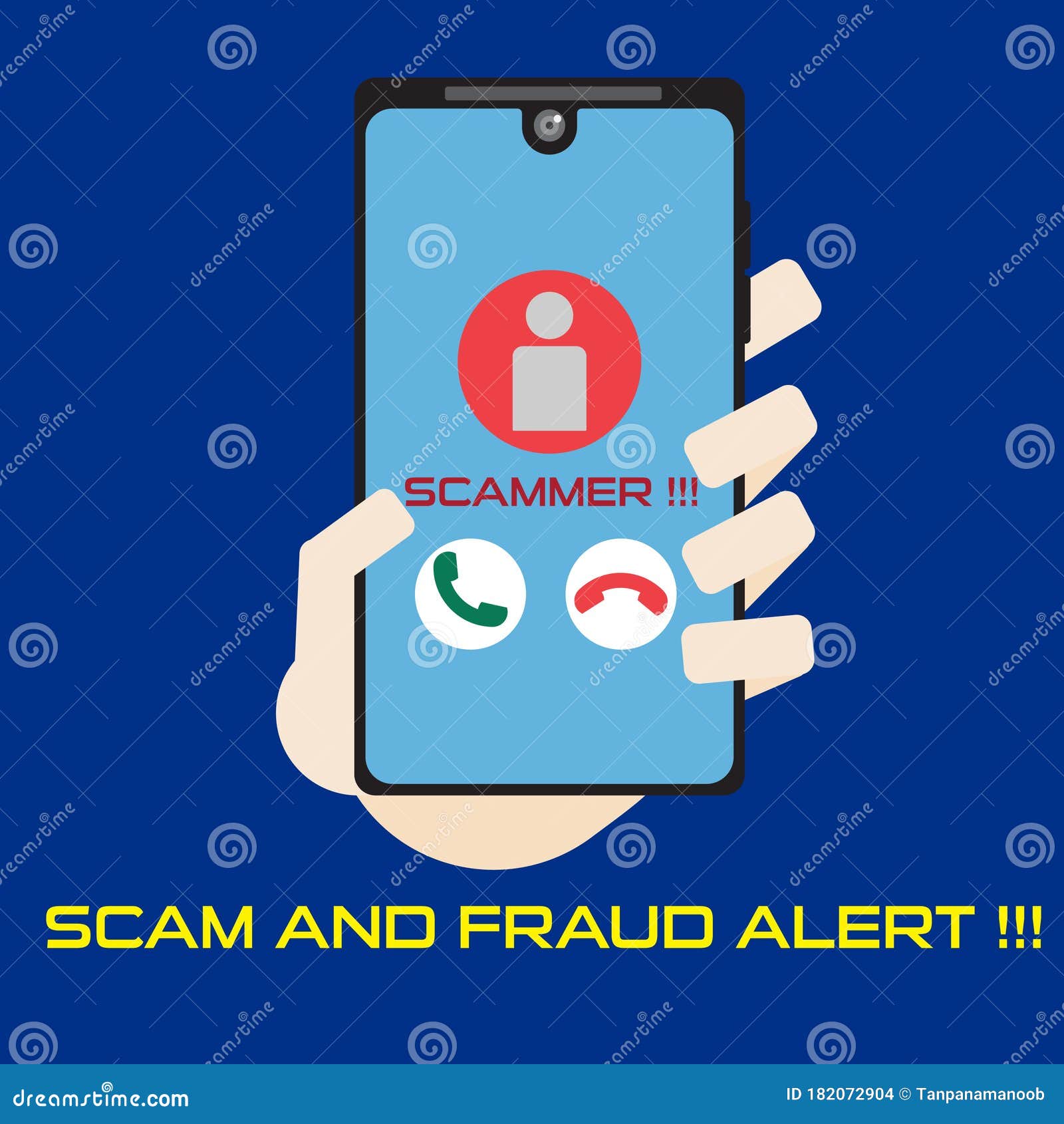 Phishing, Spam, Fraud, Scam and Malware Stock Vector - Illustration of ...