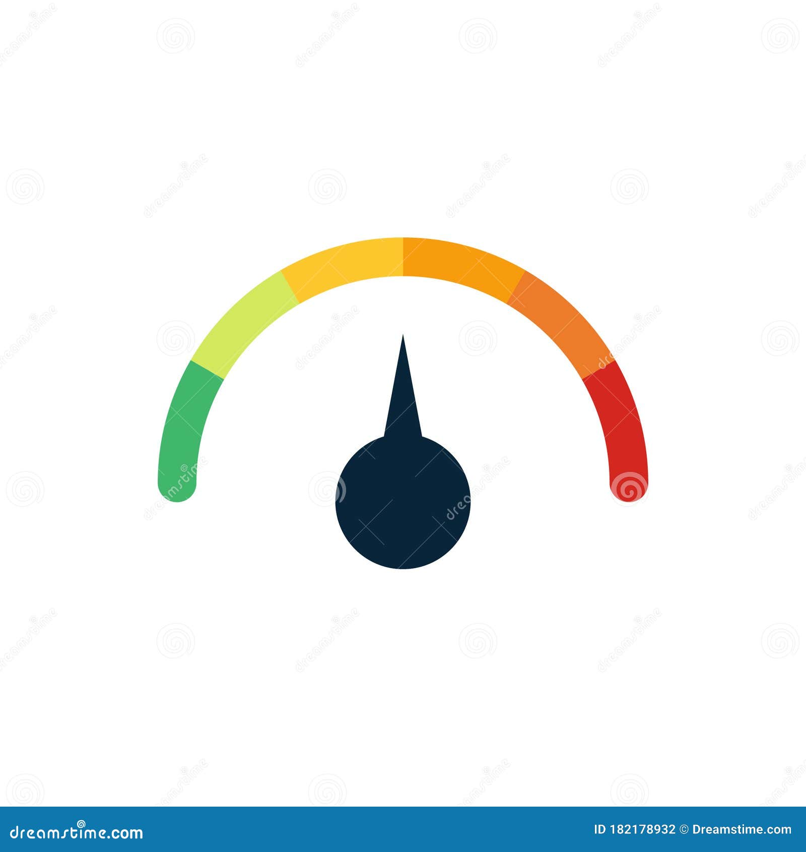 Simple and Cool Speedometer Illustration Vector Stock Vector ...