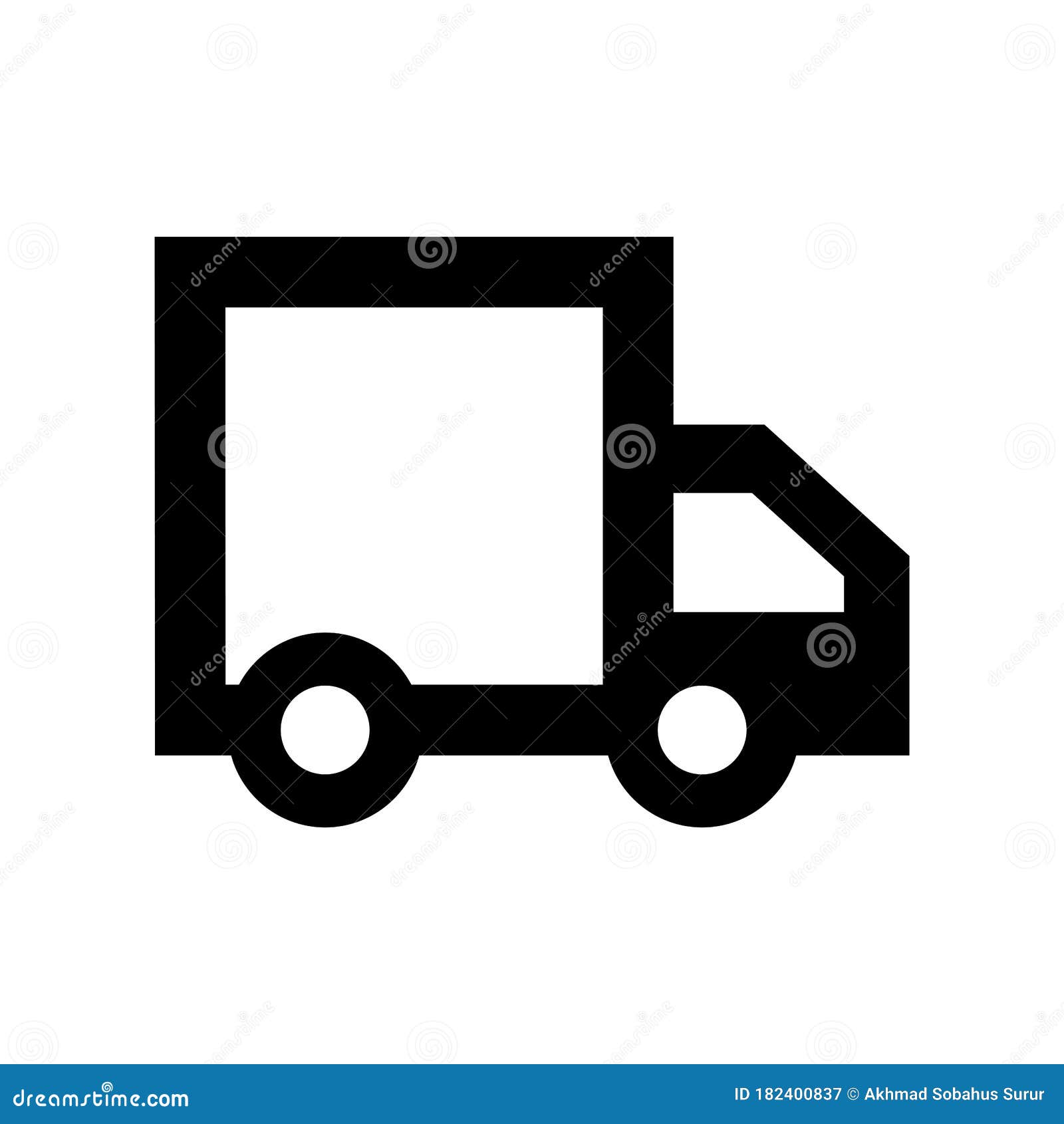 Delivery Symbol. Design Vector Stock Vector - Illustration of print ...