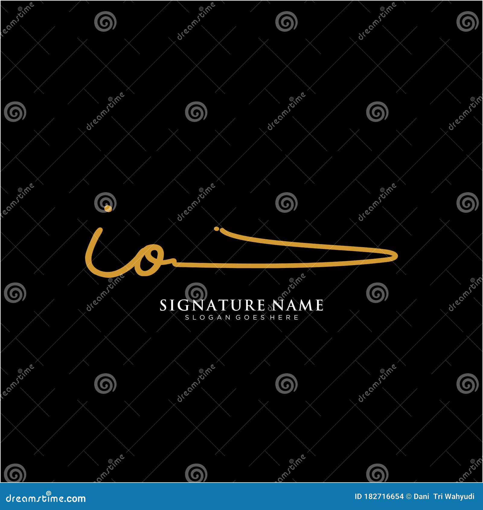 Letter IO Signature Logo Template Vector Stock Vector - Illustration of ...